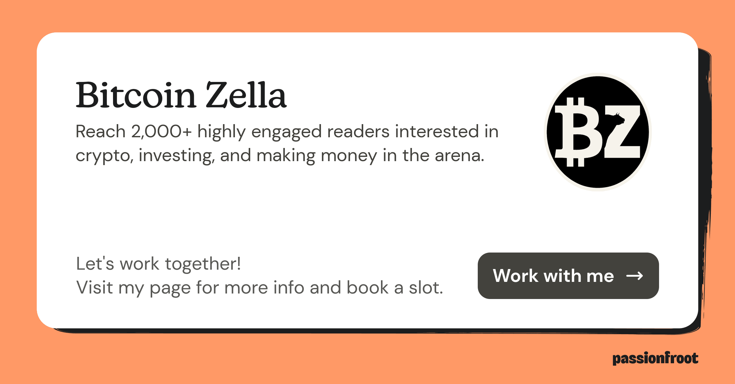 Bitcoin Zella | Passionfroot