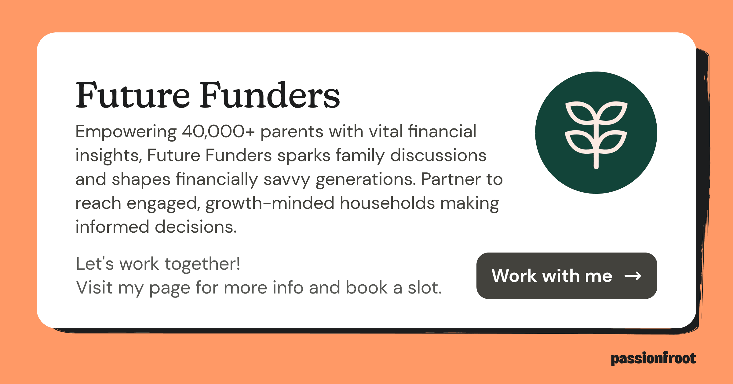 Future Funders | Passionfroot