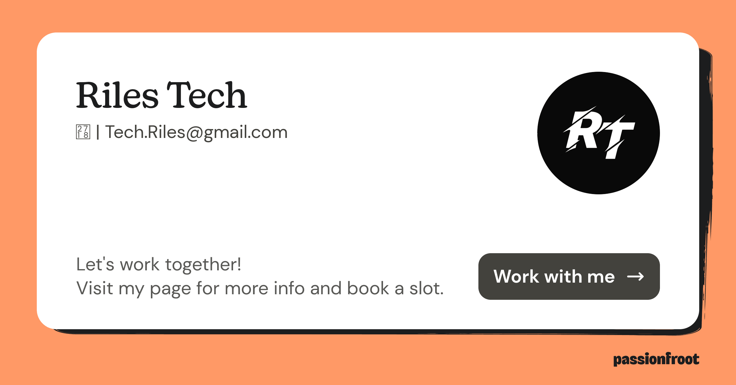 Riles Tech | Passionfroot