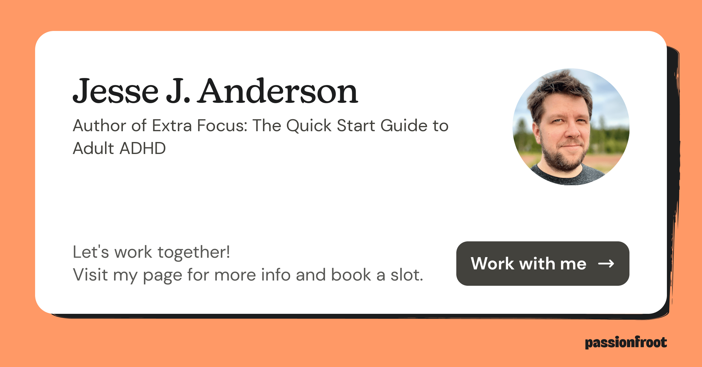 Jesse J. Anderson | Passionfroot