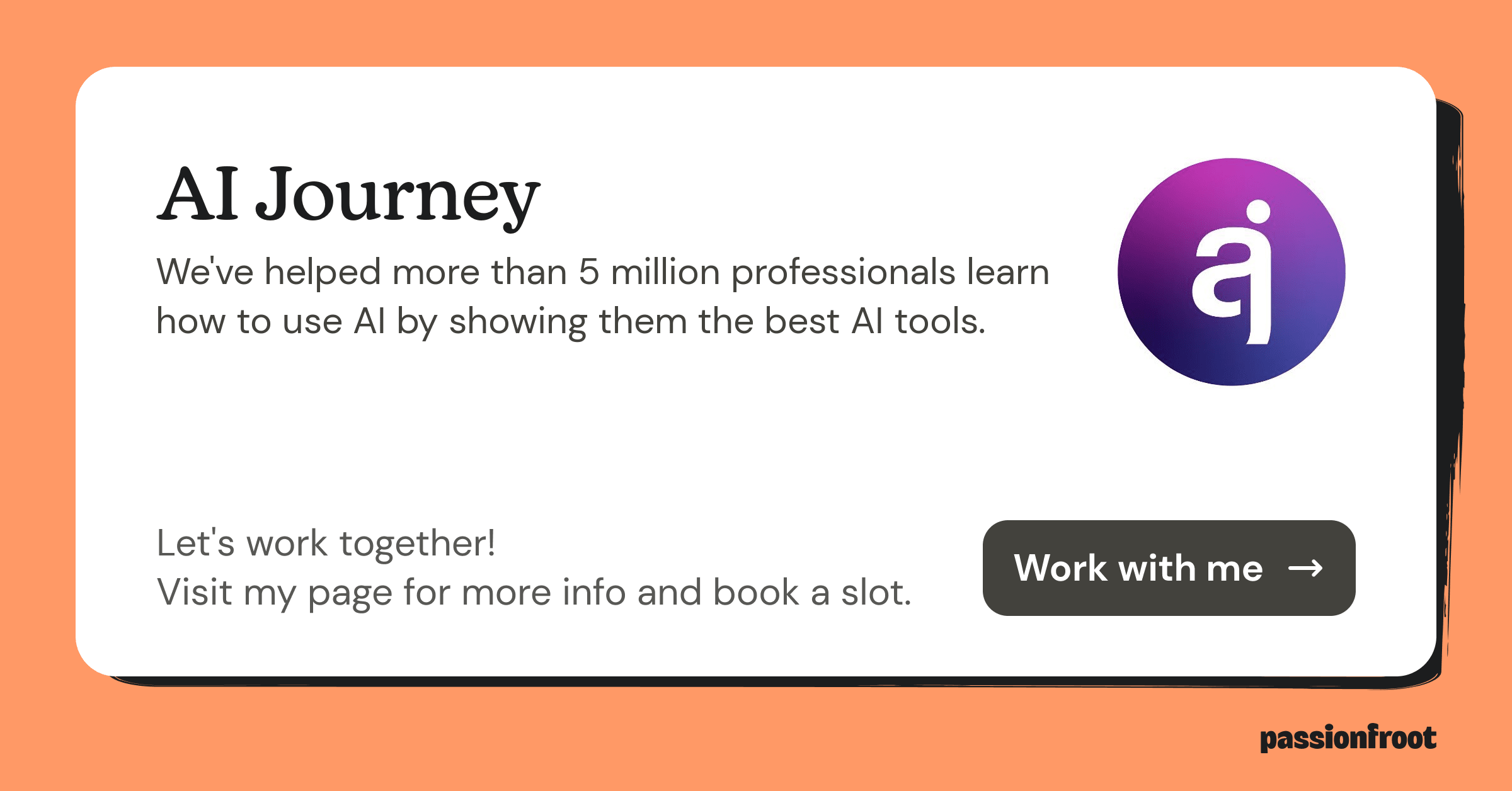 AI Journey | Passionfroot