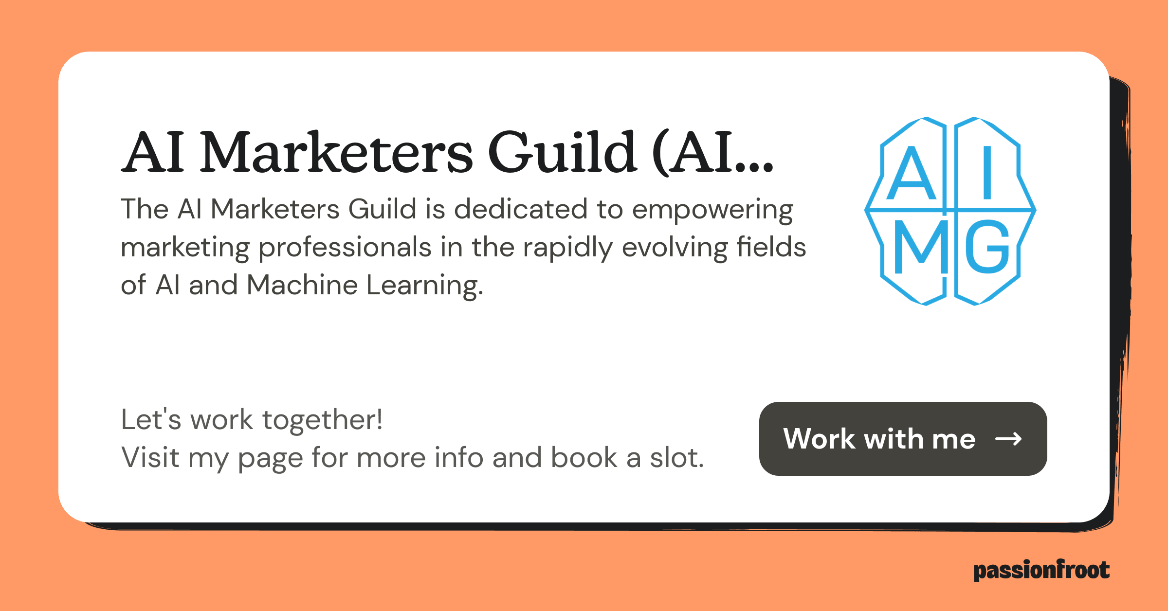 AI Marketers Guild (AIMG) | Passionfroot