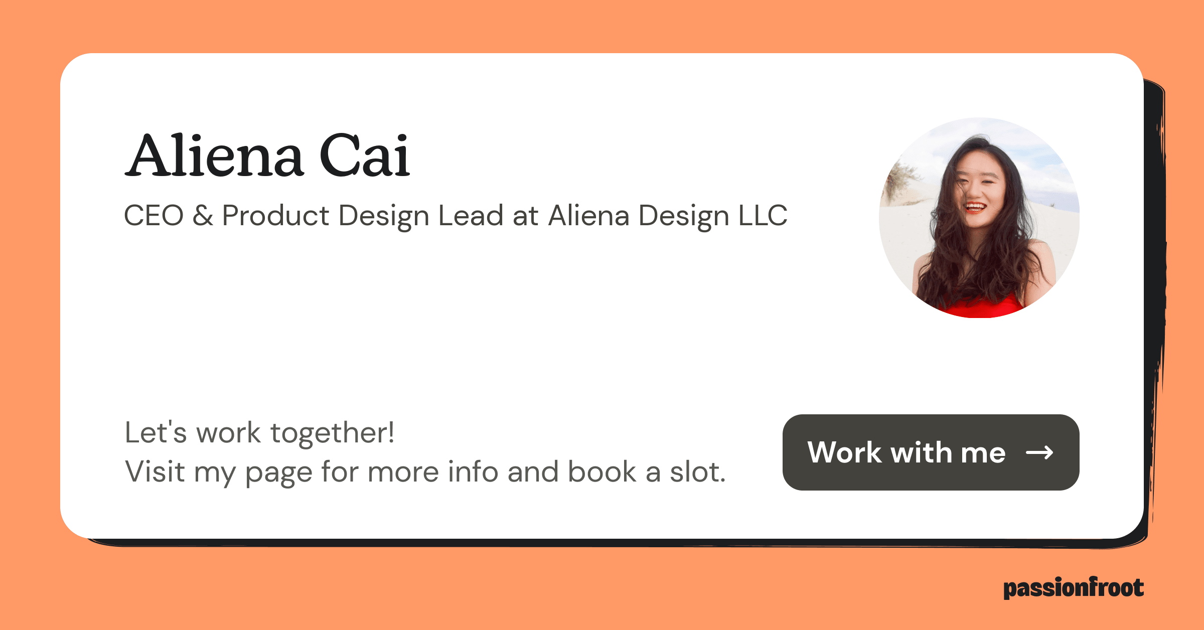 Aliena Cai | Passionfroot