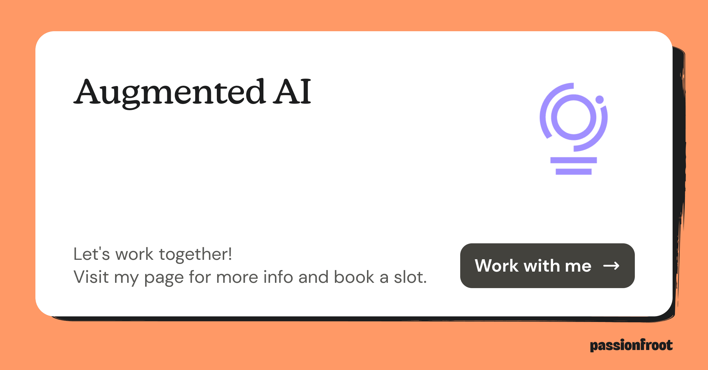 Augmented AI | Passionfroot