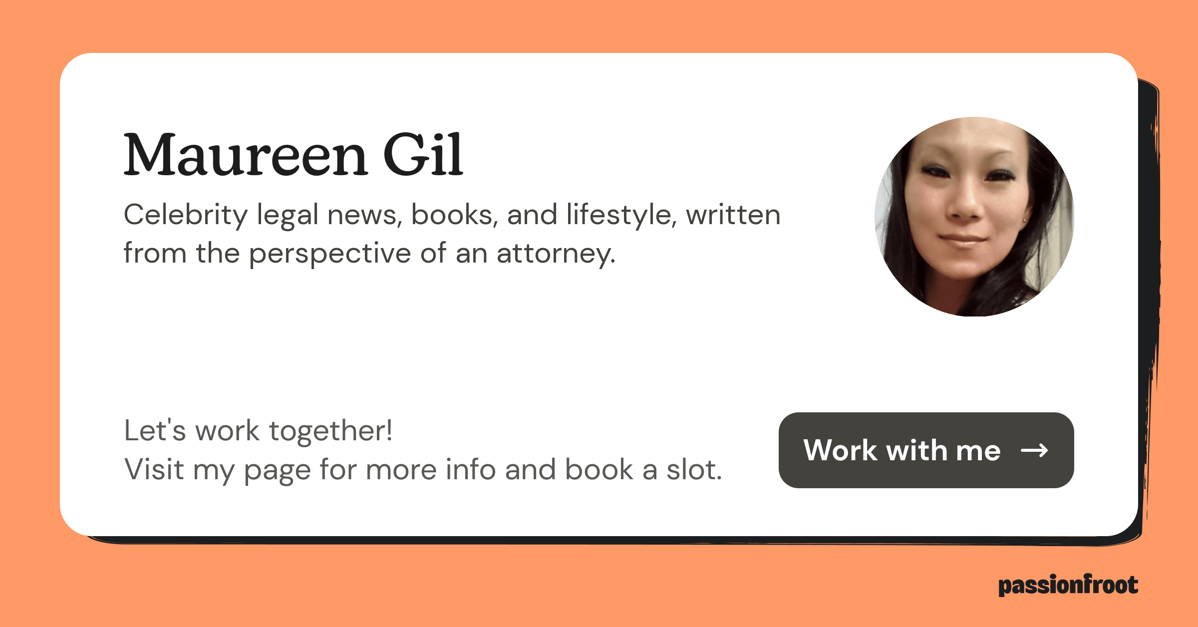 Maureen Gil | Passionfroot