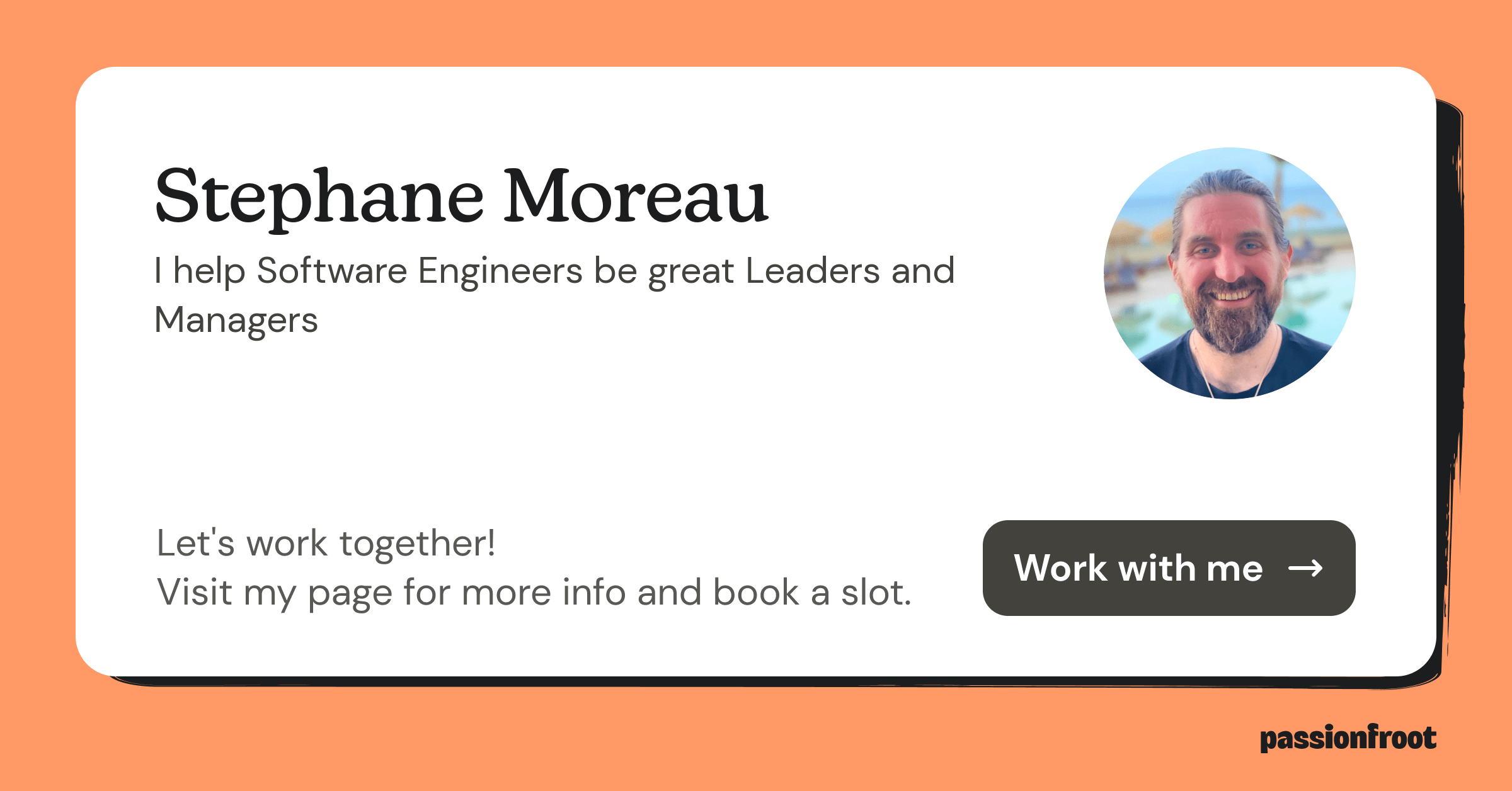 Stephane Moreau | Passionfroot