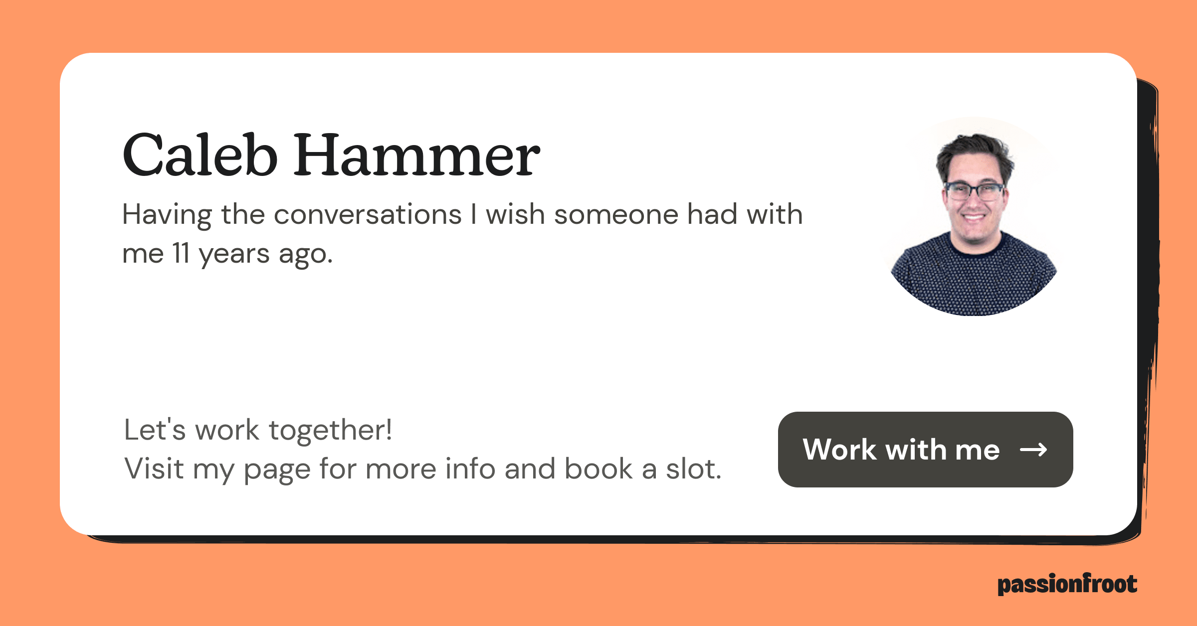 Caleb Hammer | Passionfroot