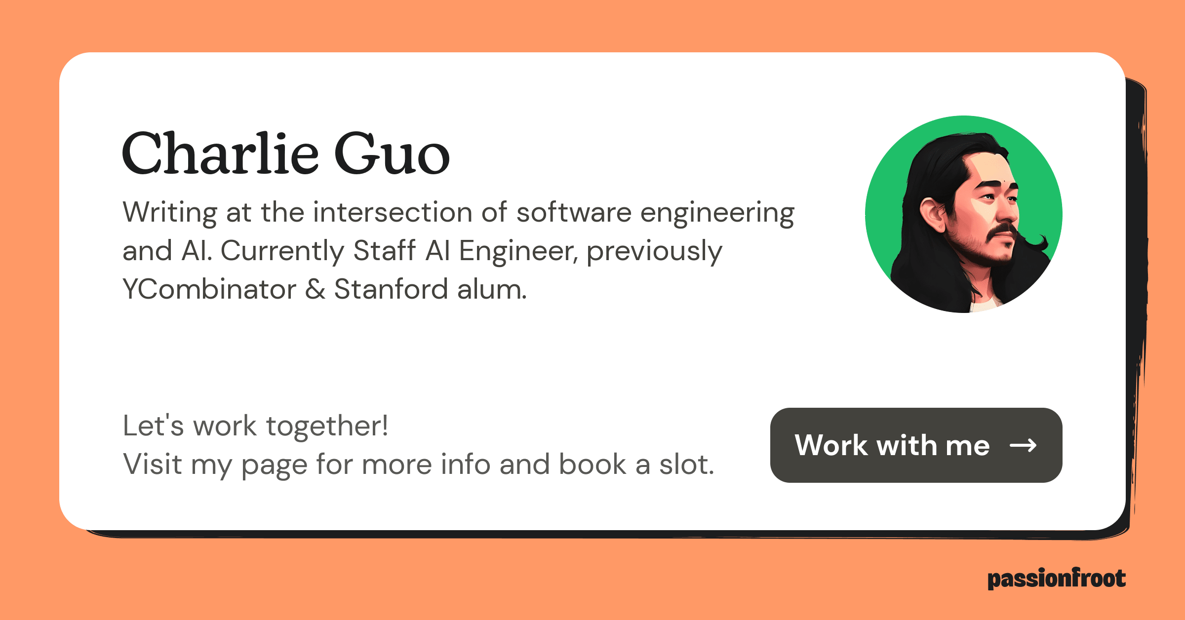 Charlie Guo | Passionfroot