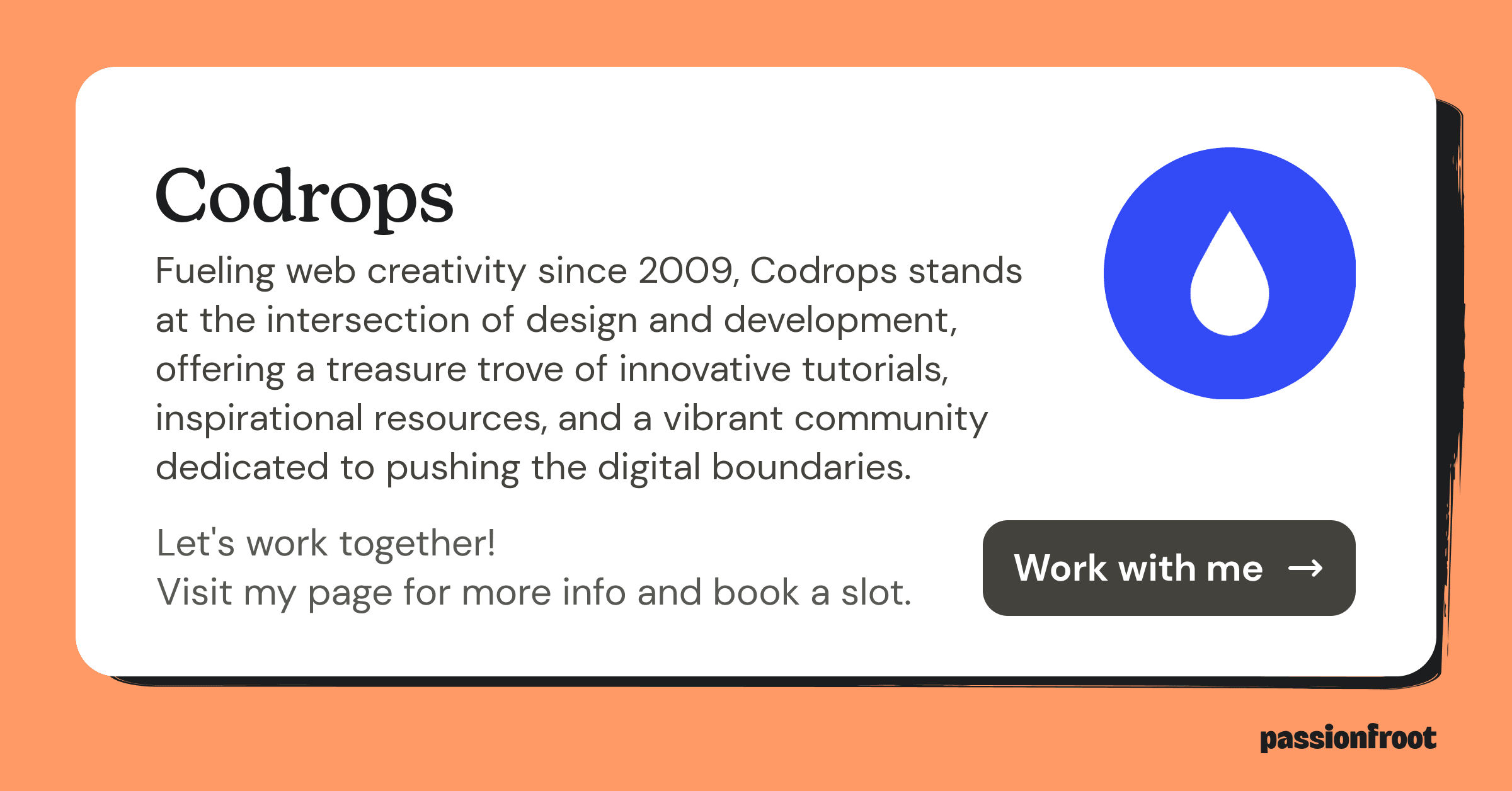 Codrops | Passionfroot