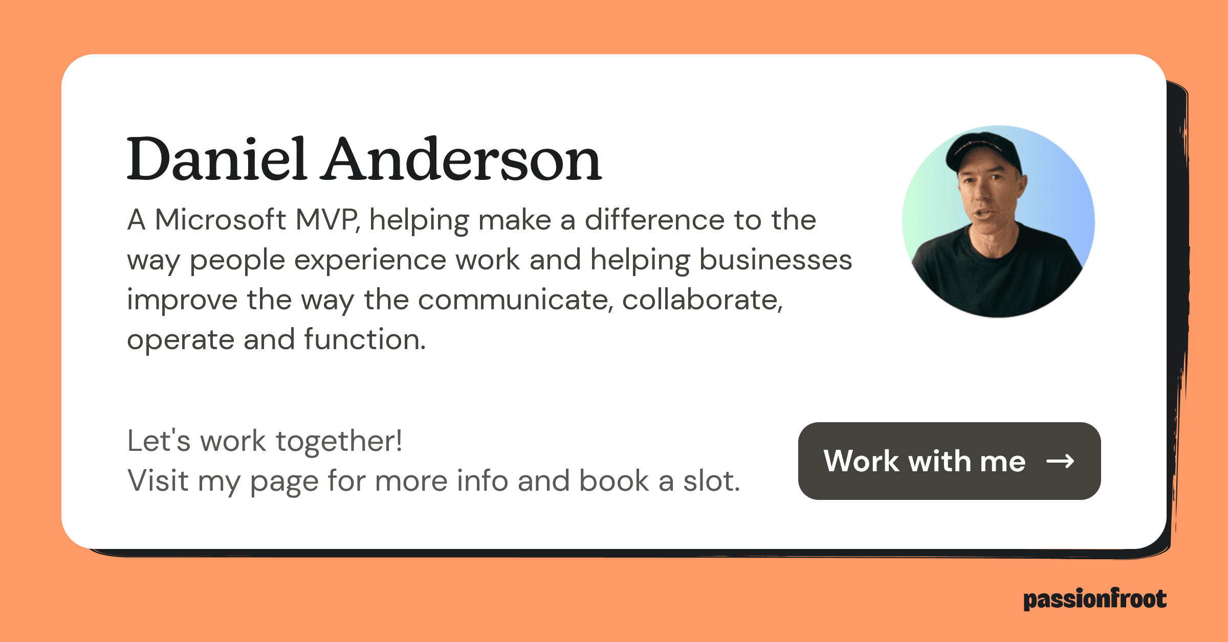 Daniel Anderson | Passionfroot