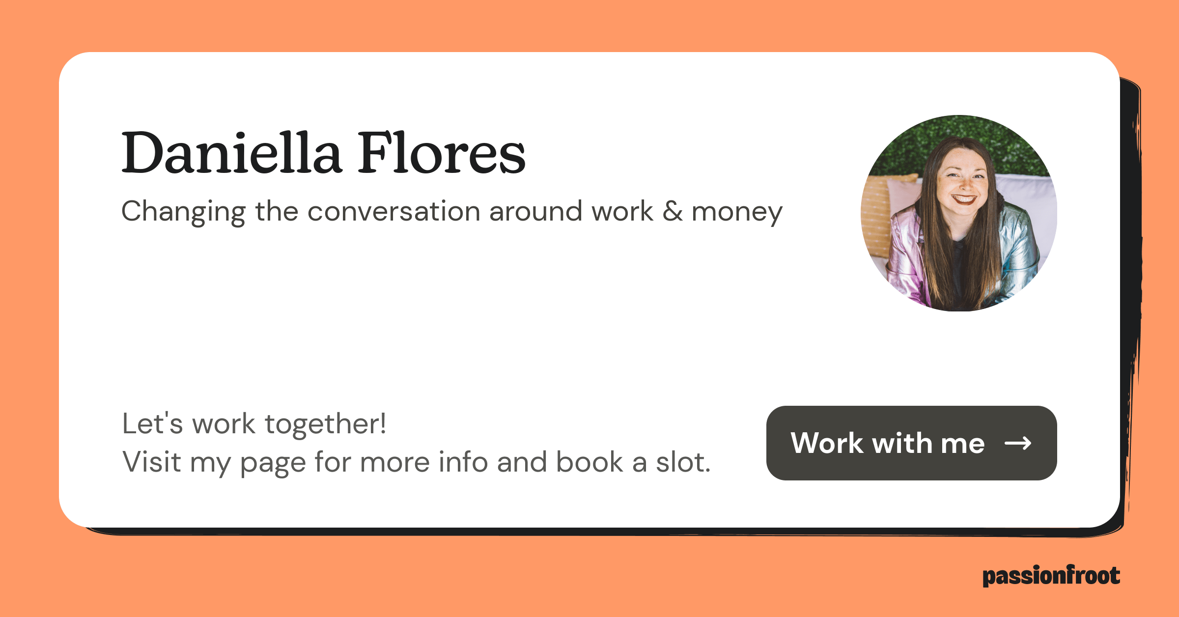 Daniella Flores | Passionfroot