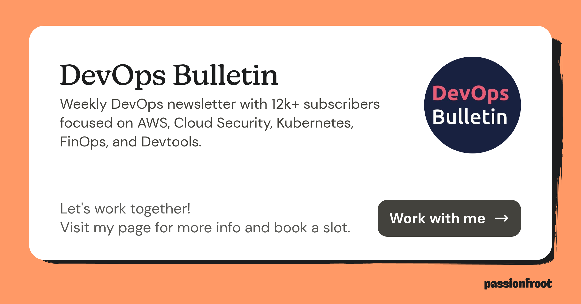 DevOps Bulletin | Passionfroot