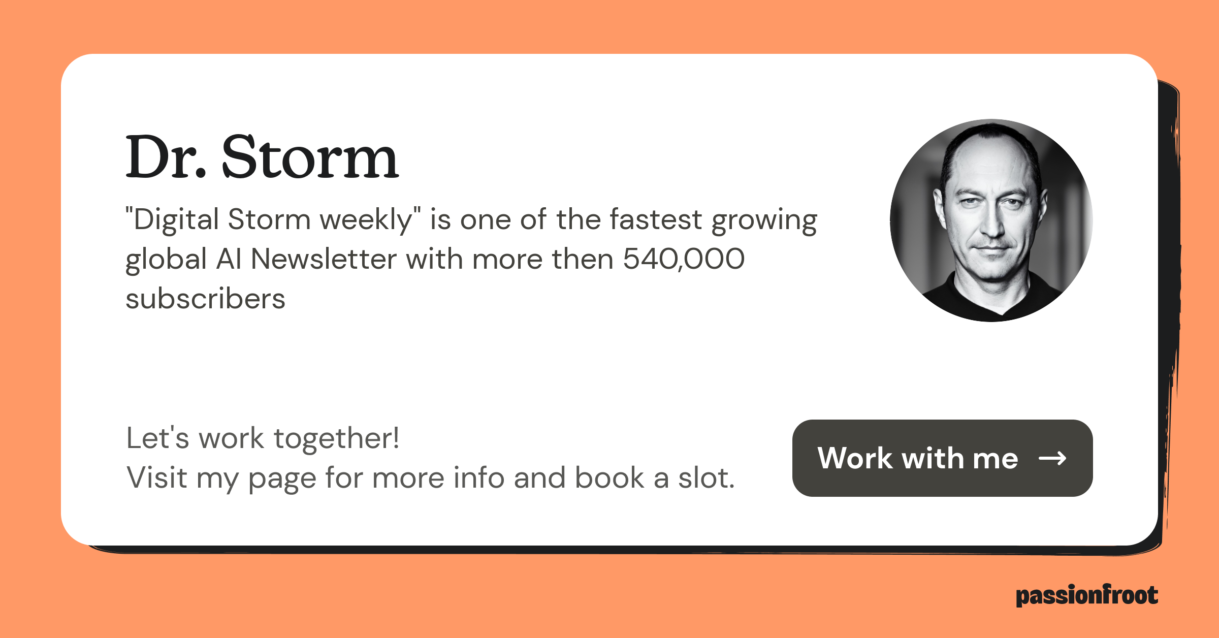 Dr. Storm | Passionfroot