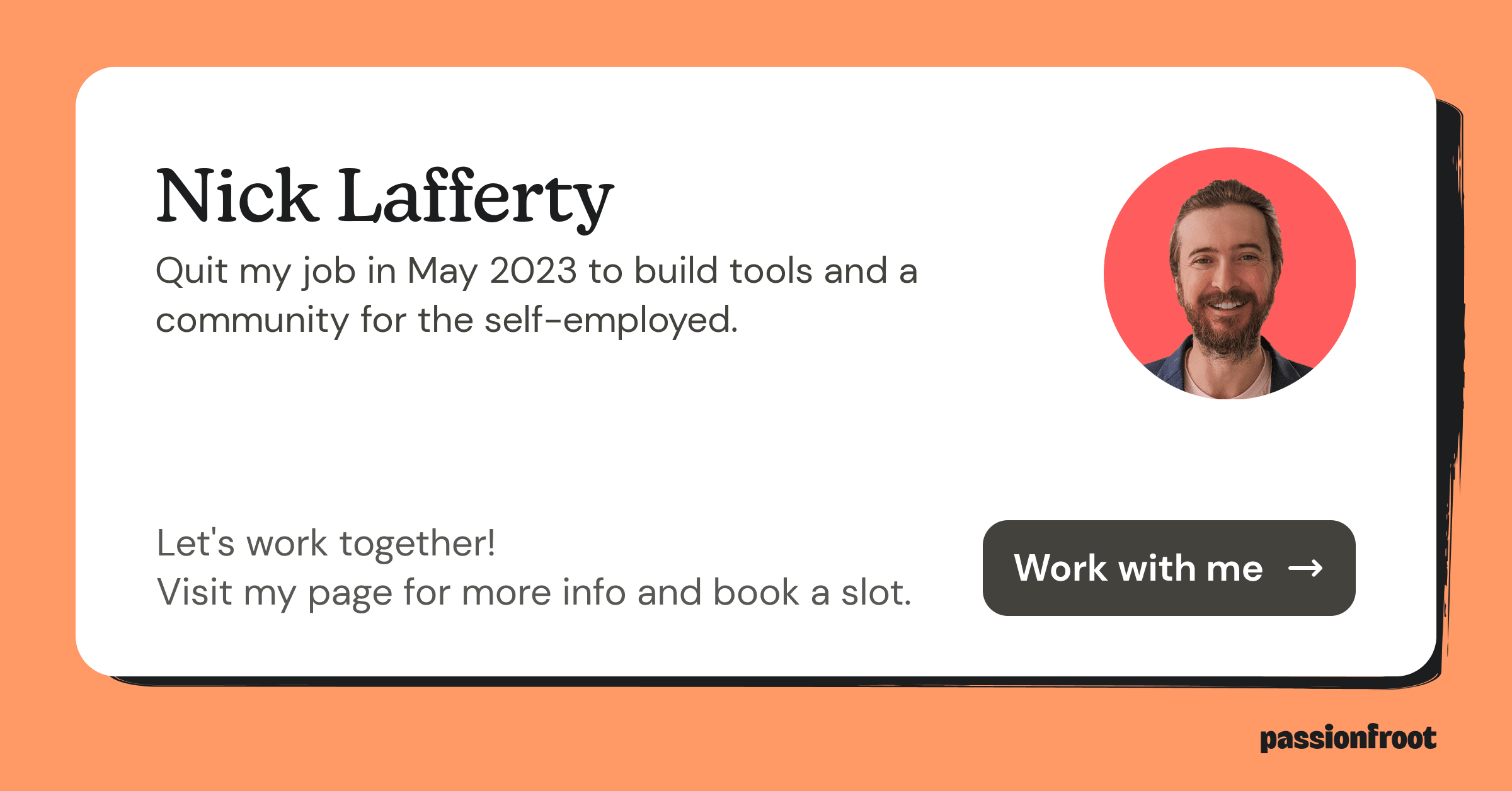 Nick Lafferty | Passionfroot