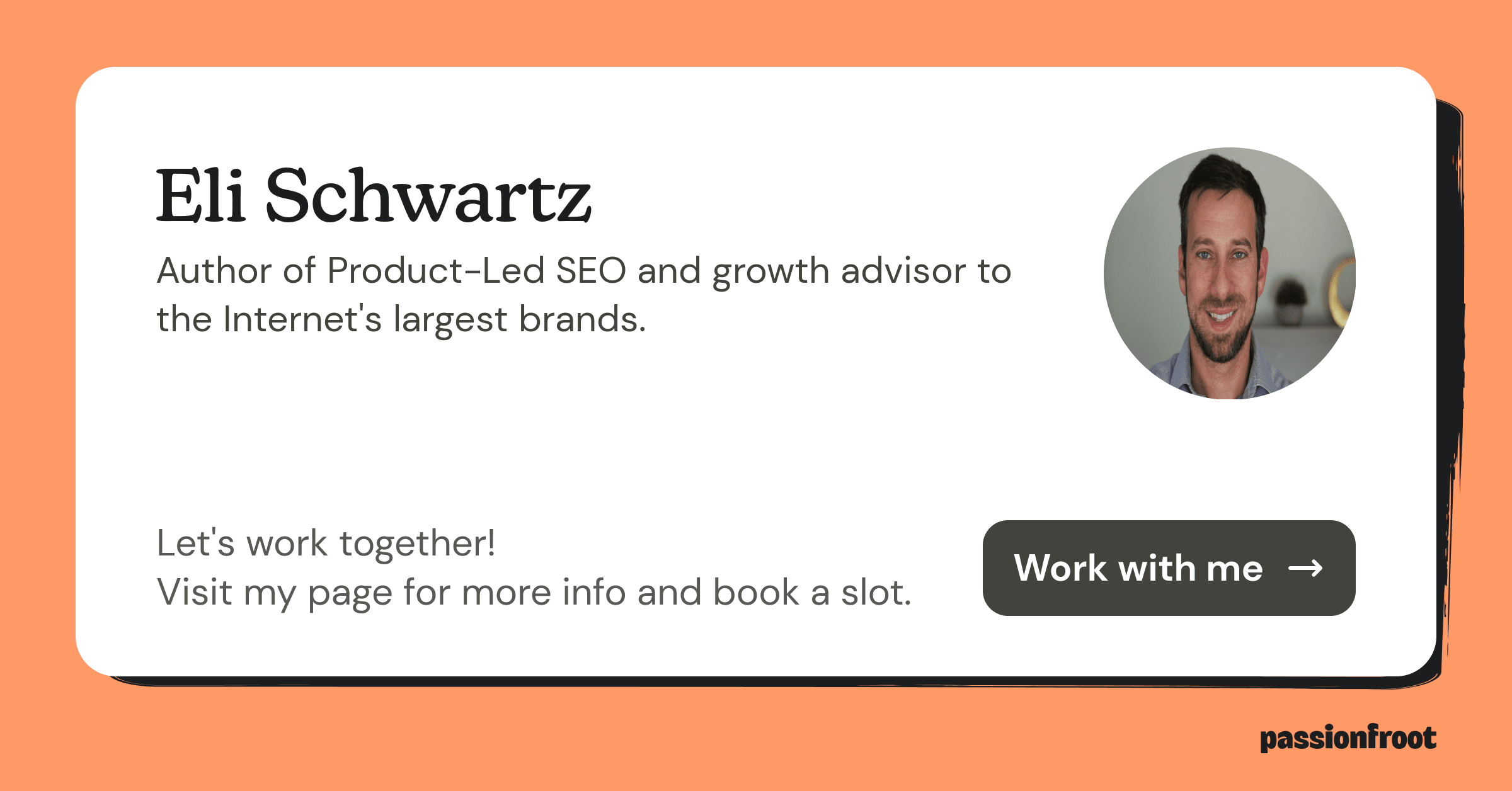 Eli Schwartz | Passionfroot