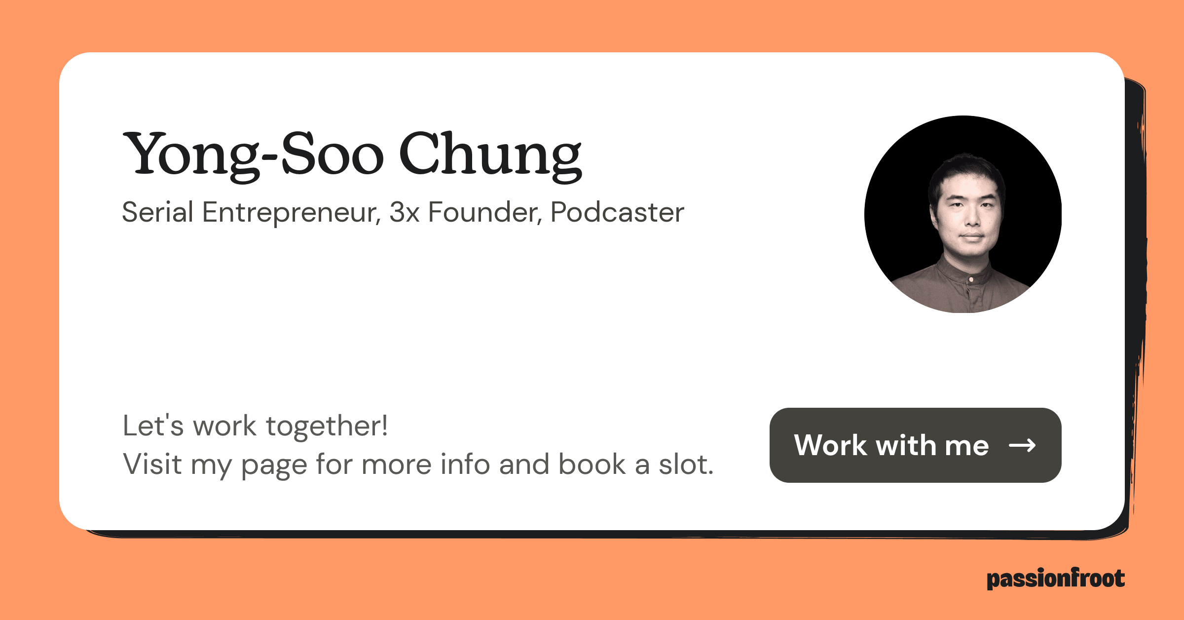 Yong-Soo Chung | Passionfroot