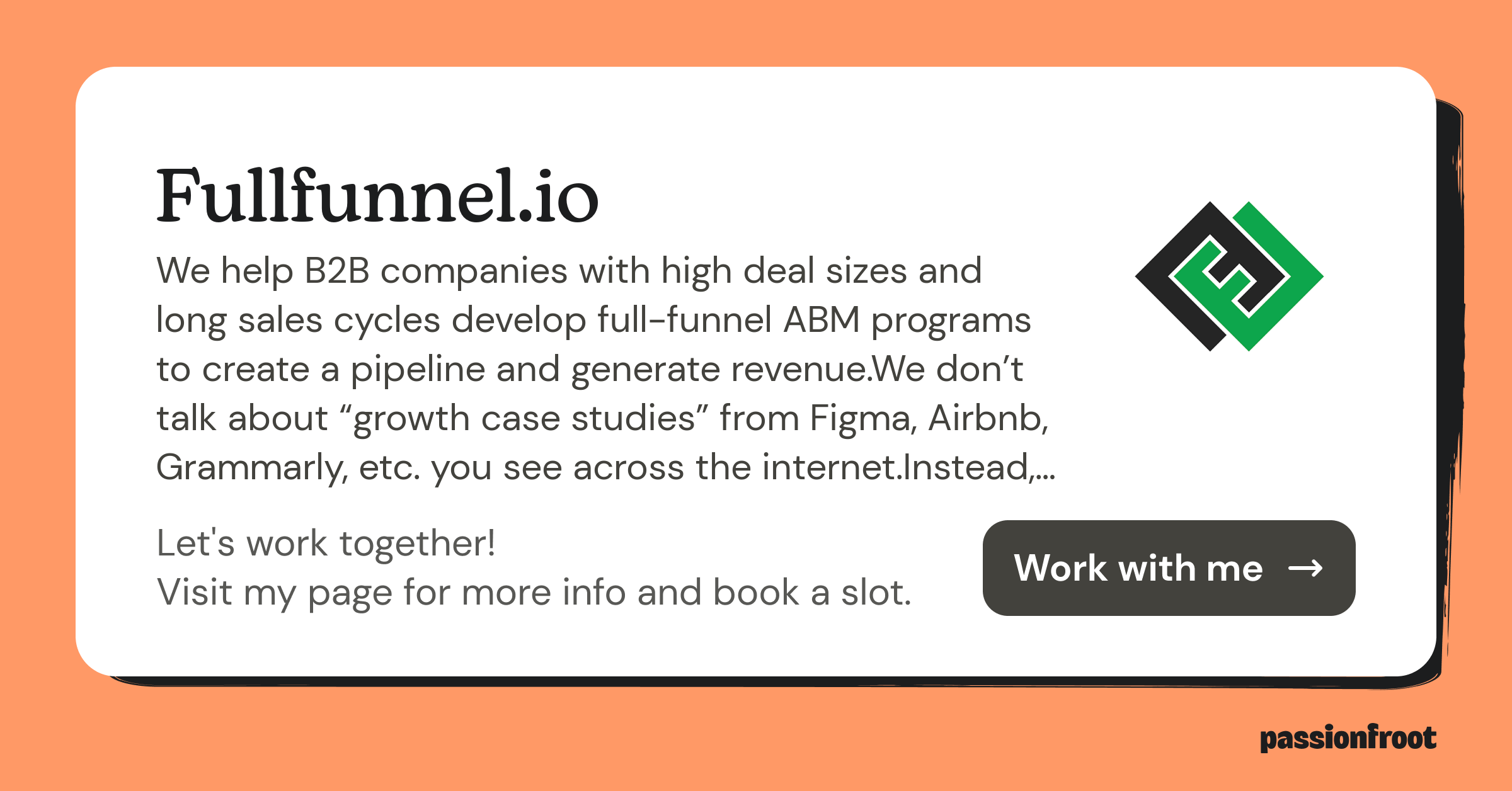 Fullfunnel.io | Passionfroot