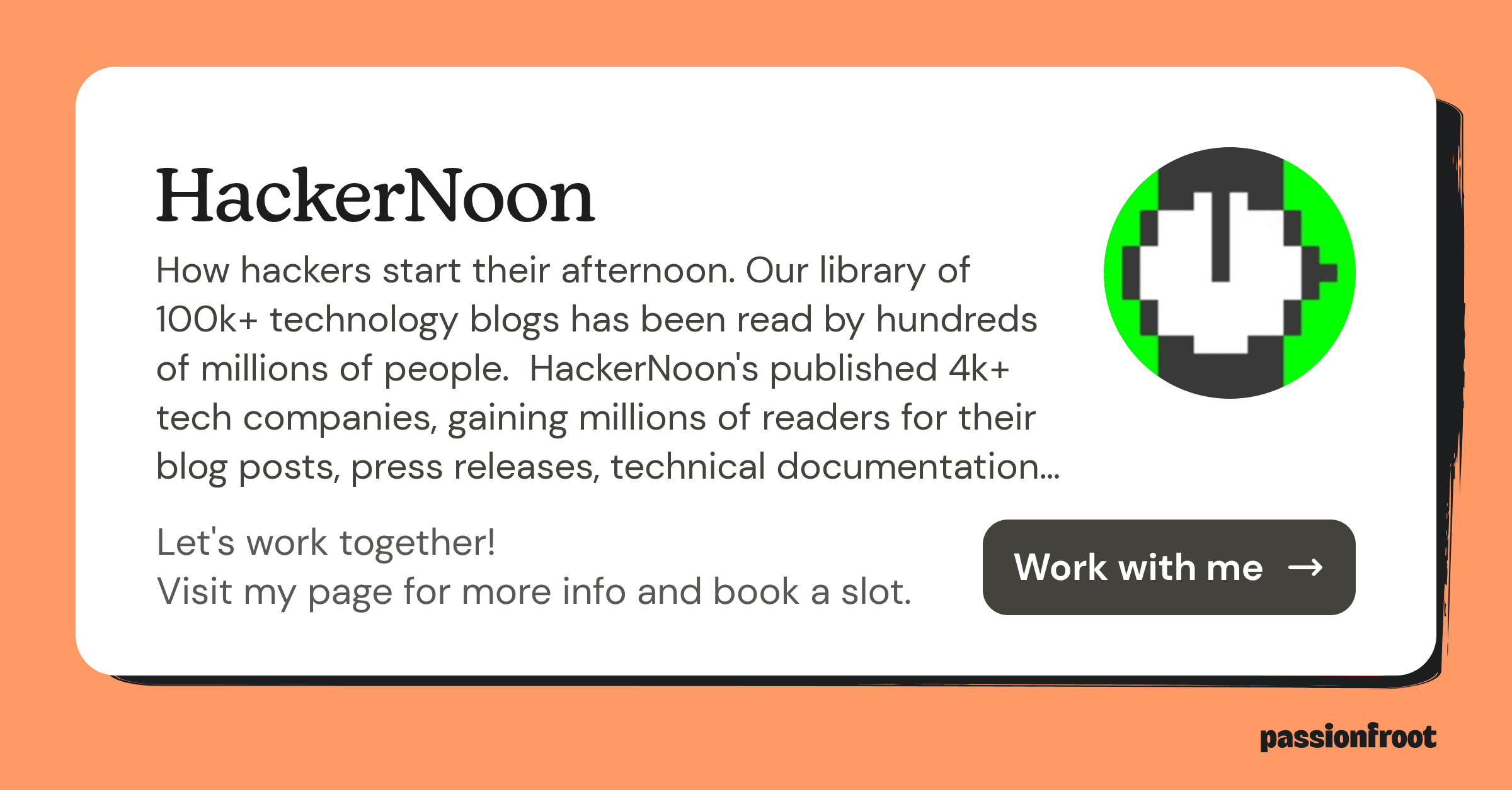 HackerNoon | Passionfroot