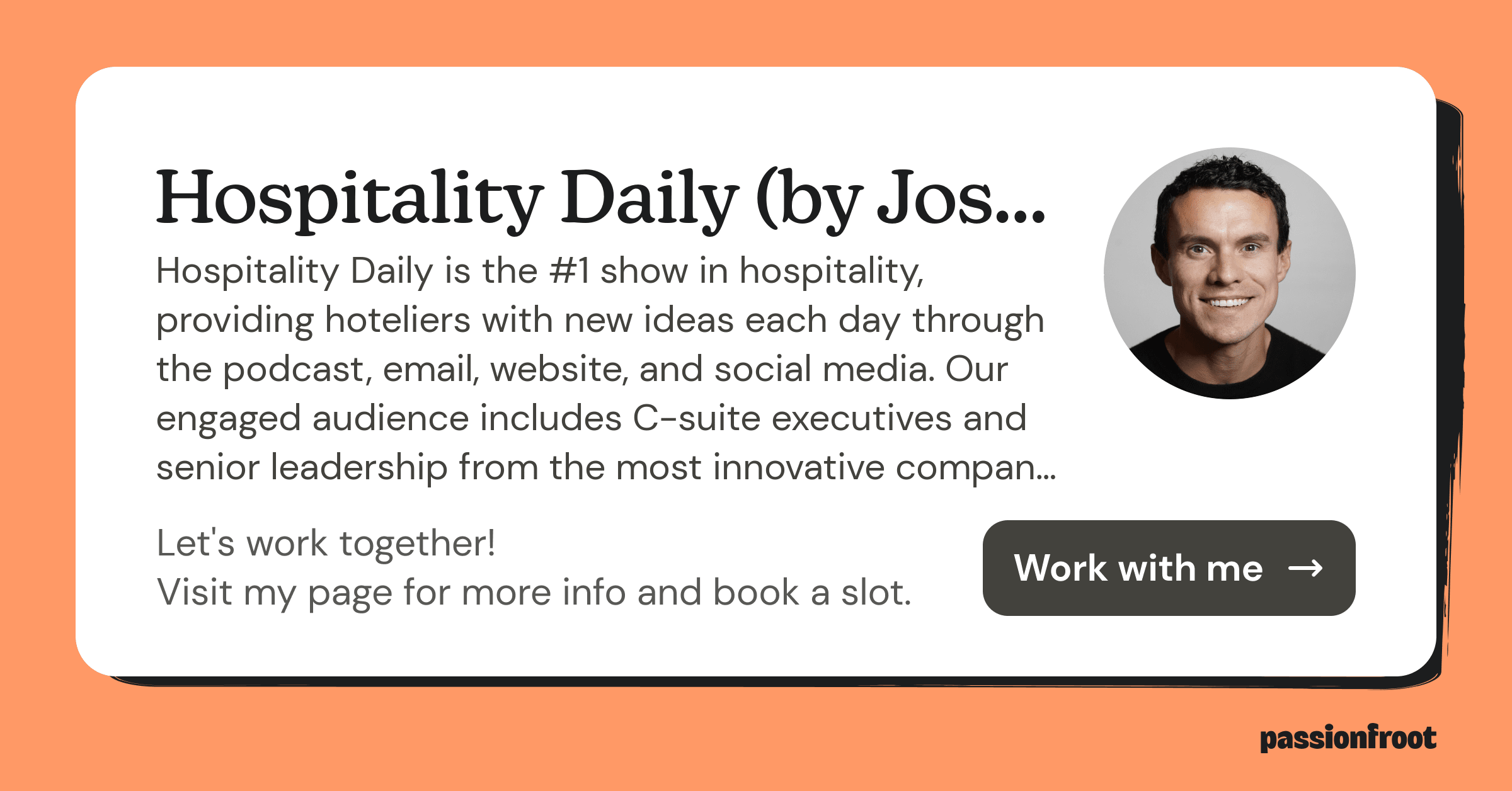 Hospitality Daily (by Josiah Mackenzie) | Passionfroot