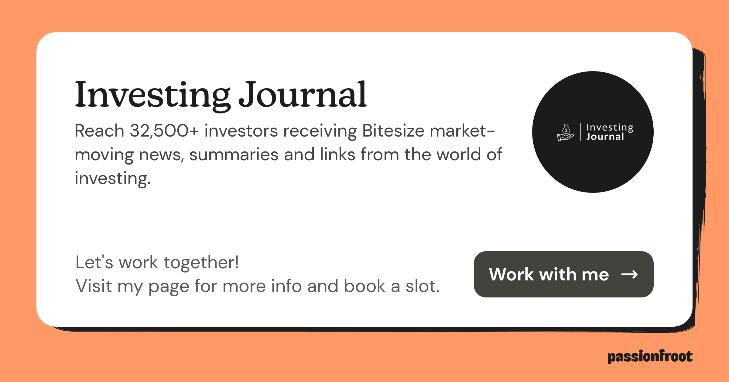 Investing Journal | Passionfroot