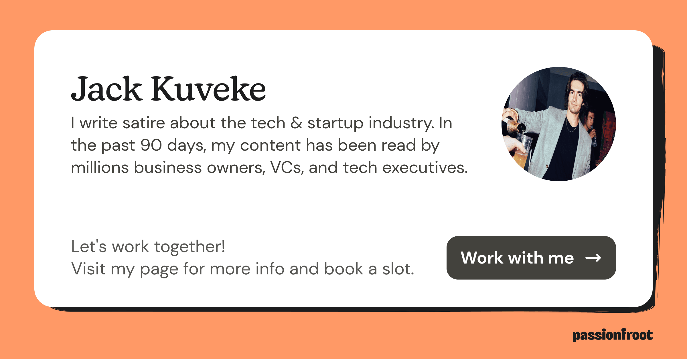 Jack Kuveke | Passionfroot