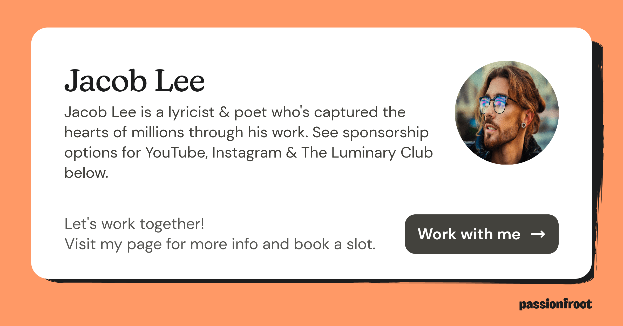 Jacob Lee | Passionfroot