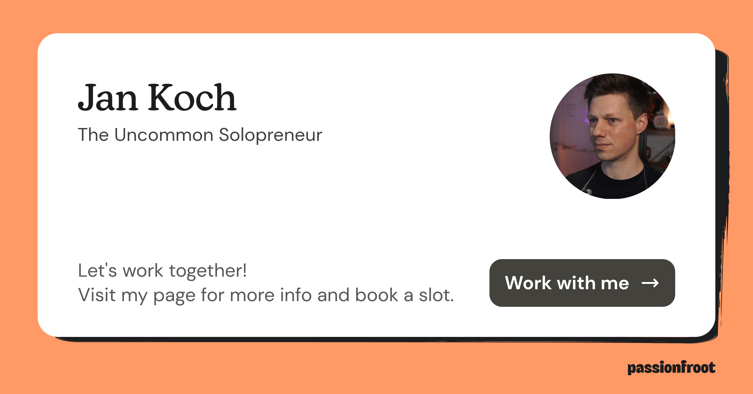 Jan Koch | Passionfroot