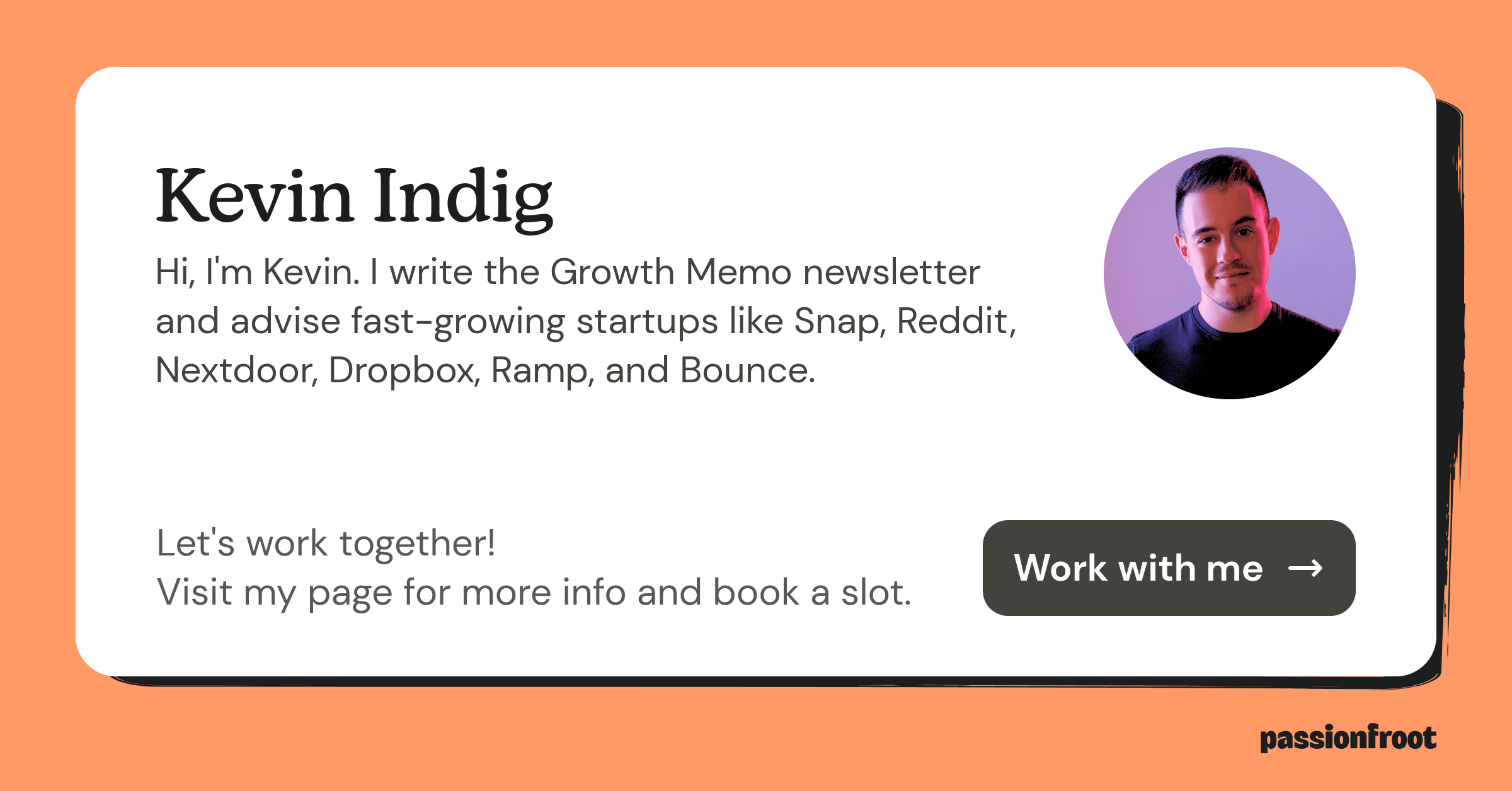 Kevin Indig | Passionfroot