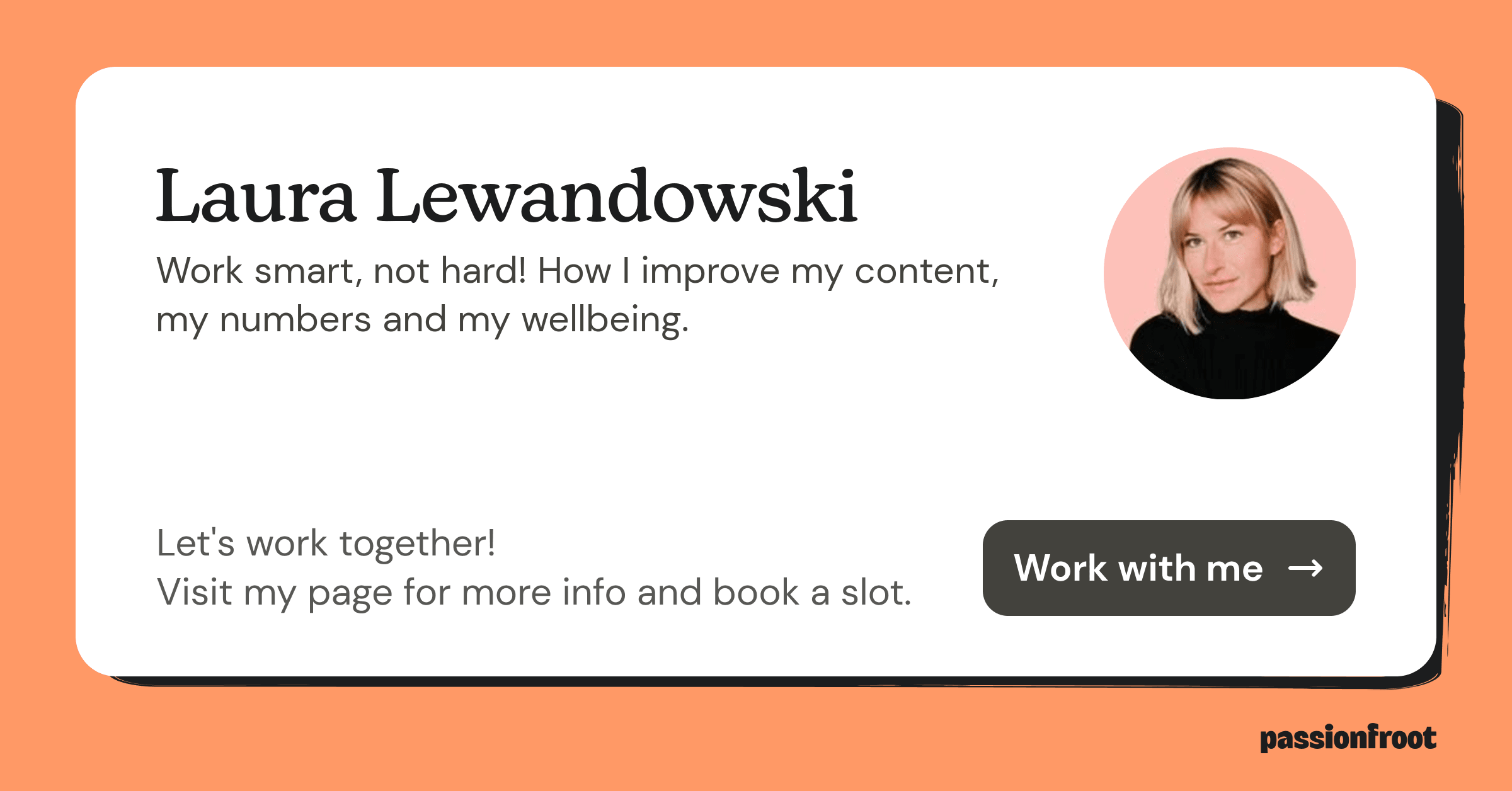 Laura Lewandowski | Passionfroot