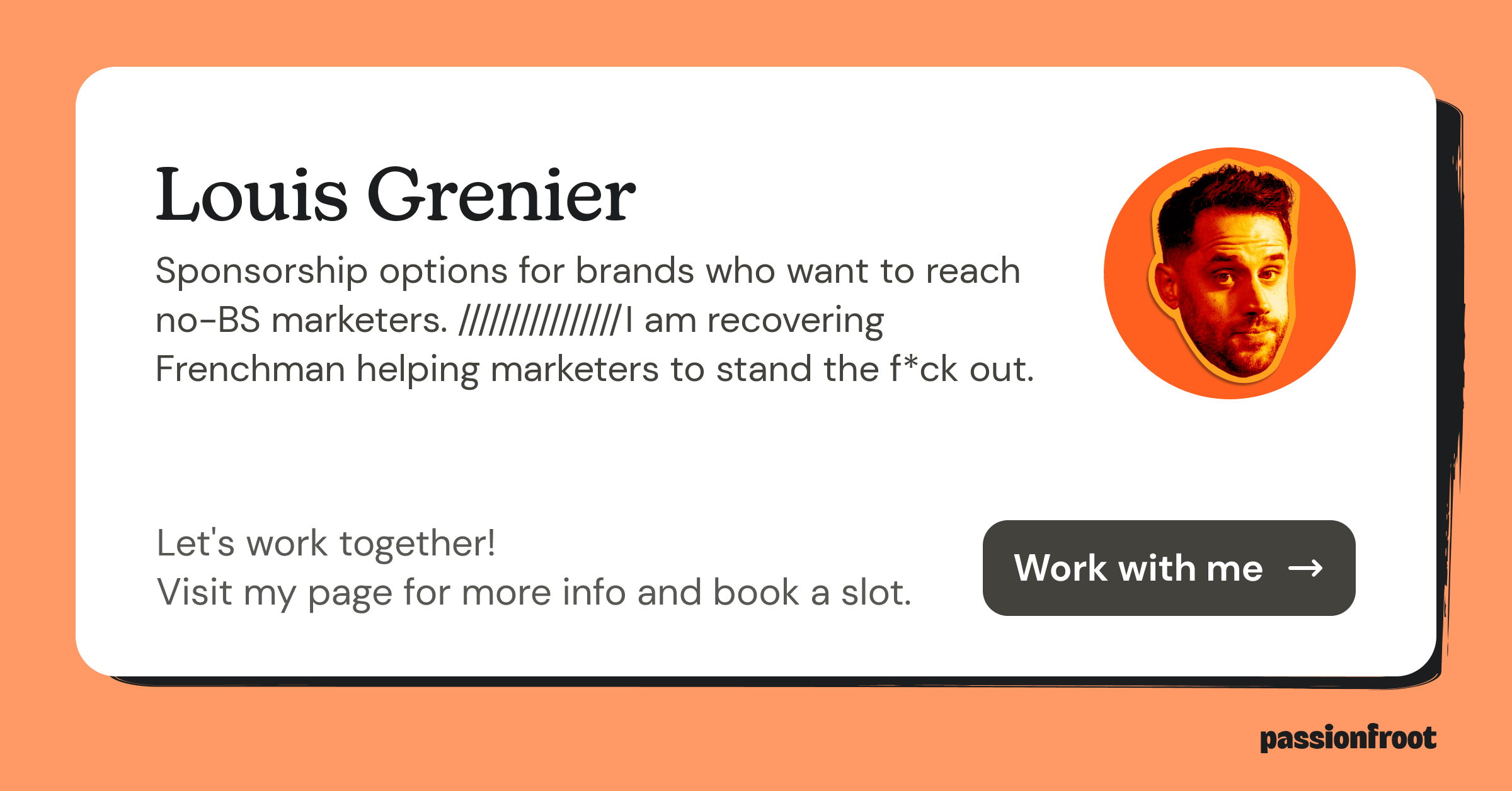 Louis Grenier | Passionfroot
