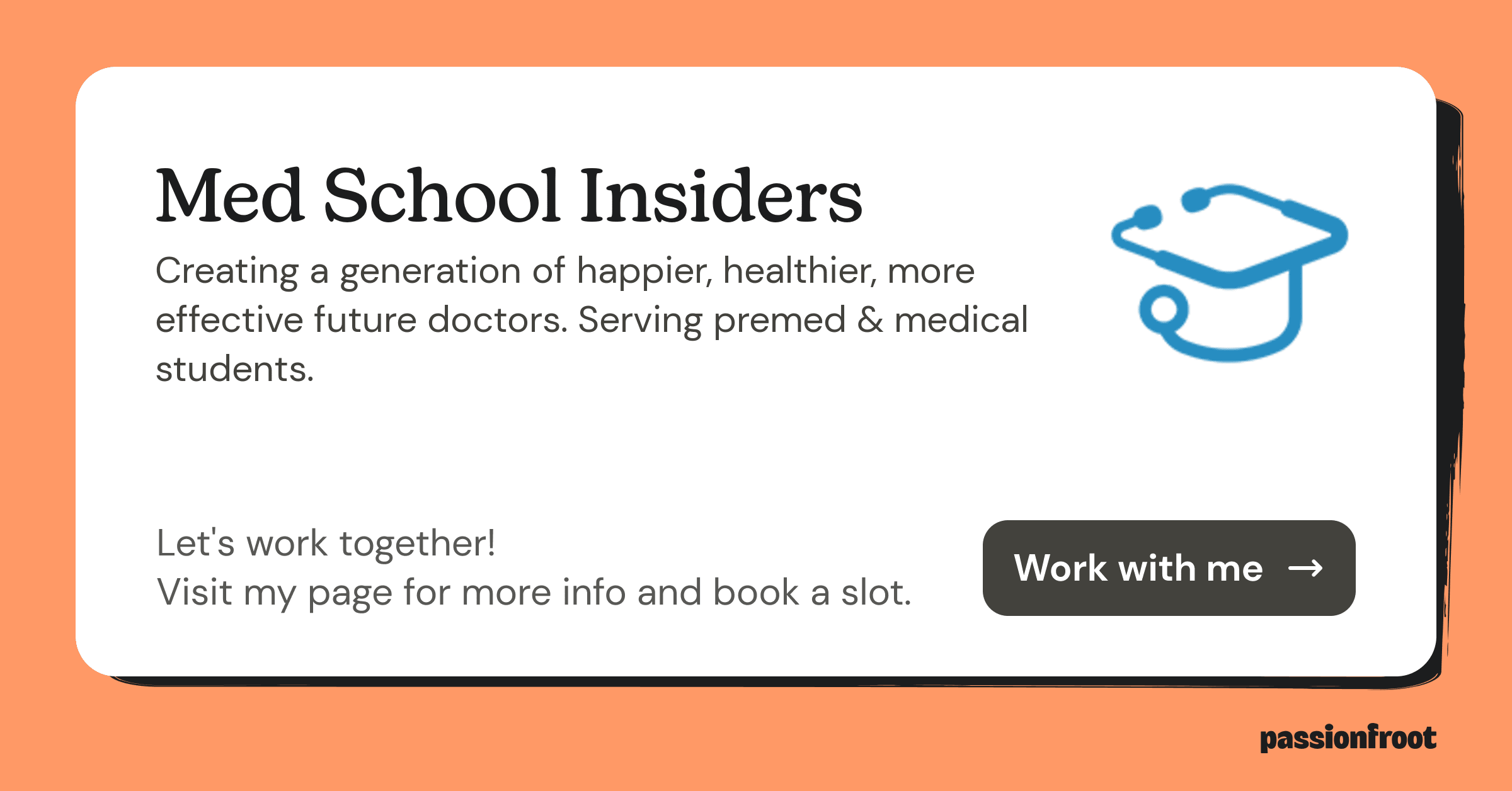 Med School Insiders | Passionfroot Med School Insiders | Passionfroot