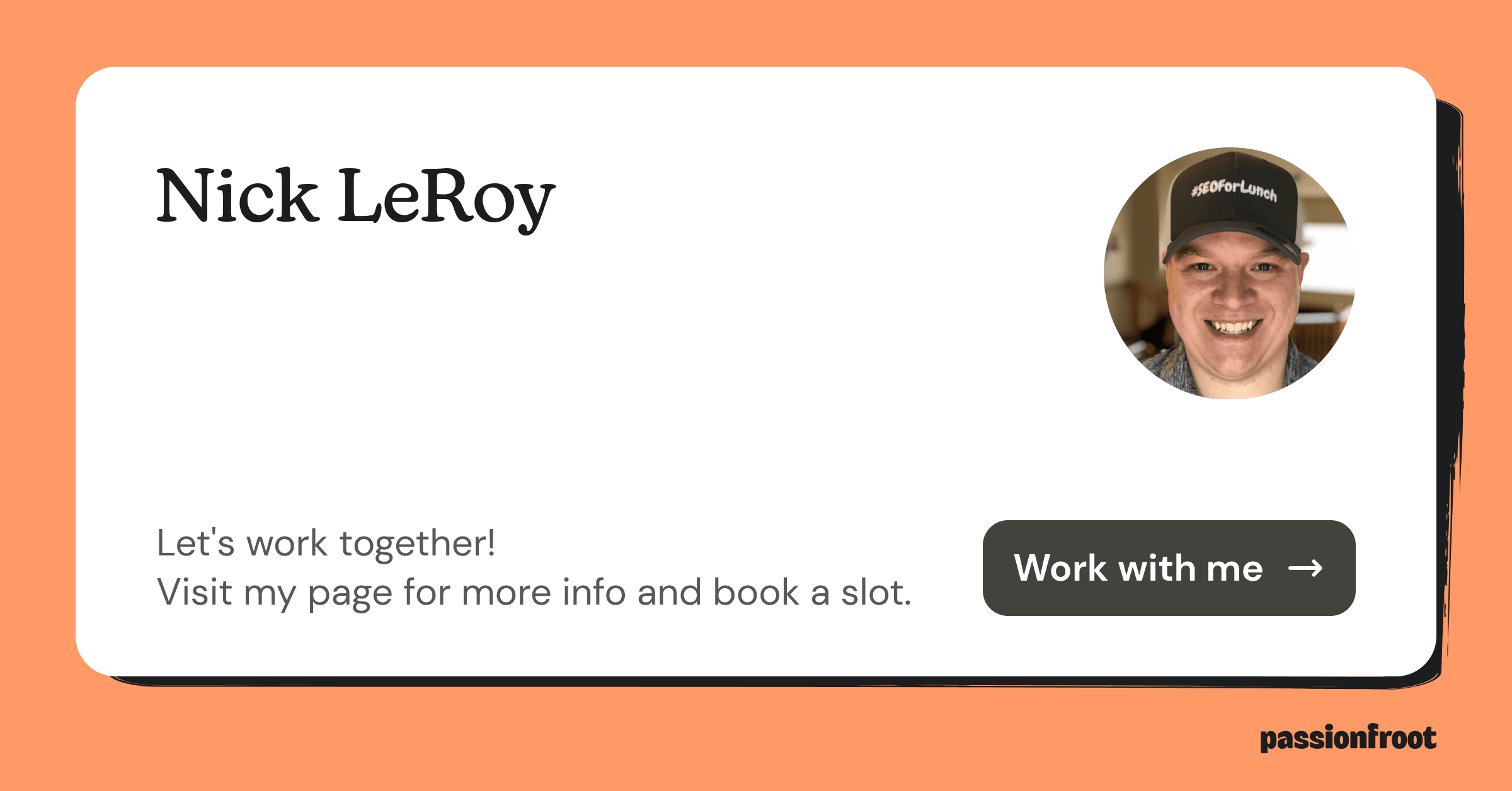 Nick LeRoy | Passionfroot