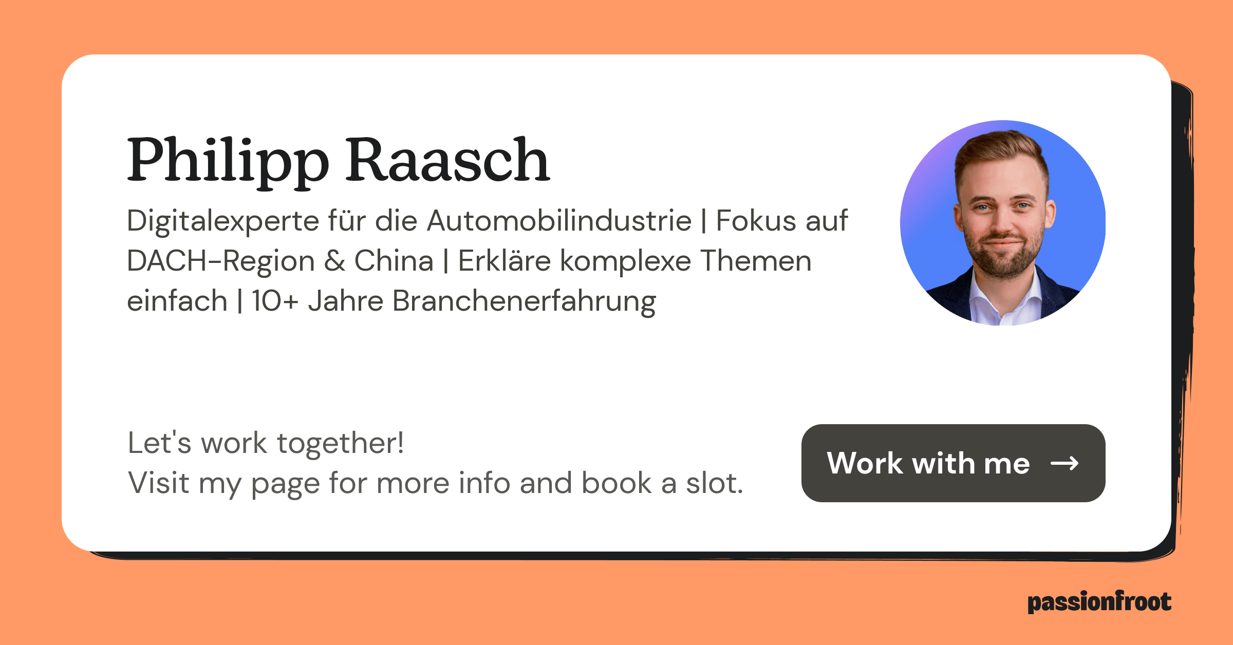 Philipp Raasch | Passionfroot