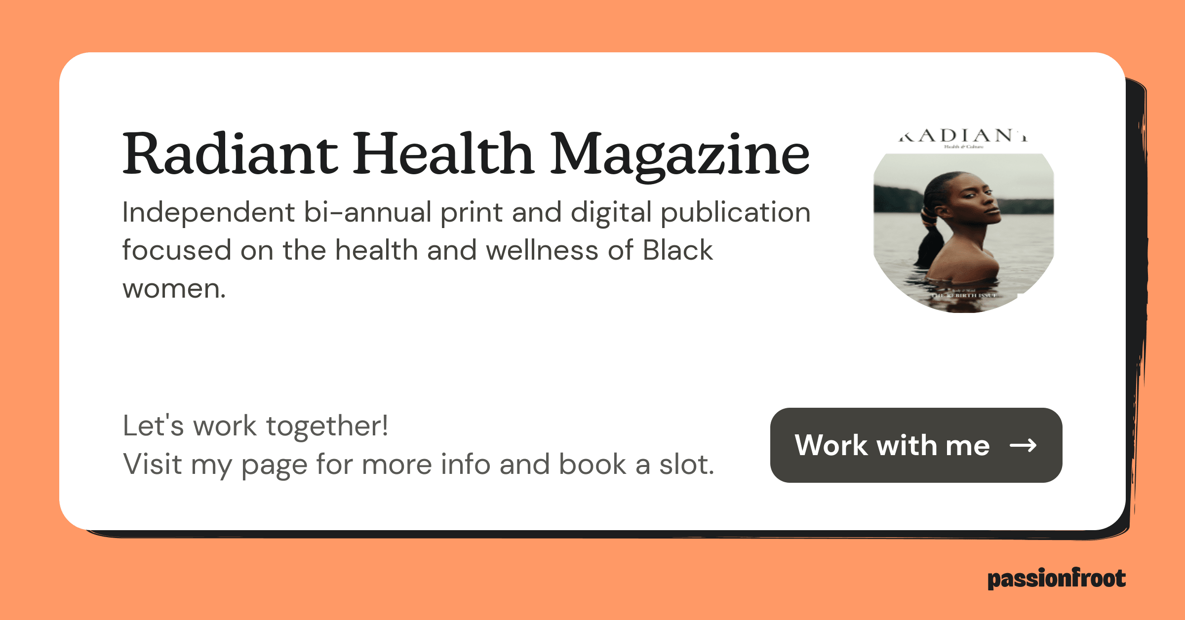 Radiant Health Magazine | Passionfroot