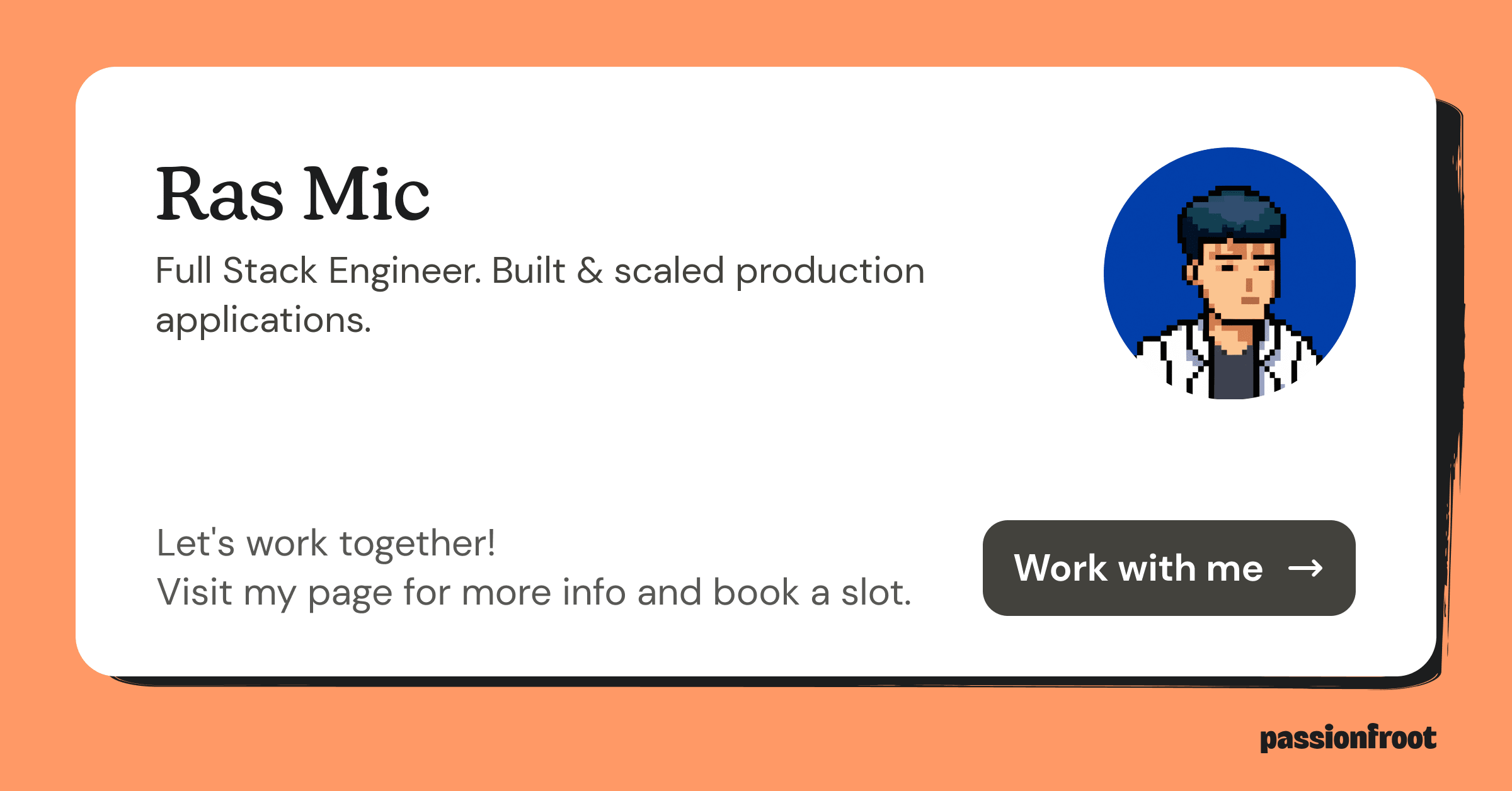 Ras Mic | Passionfroot