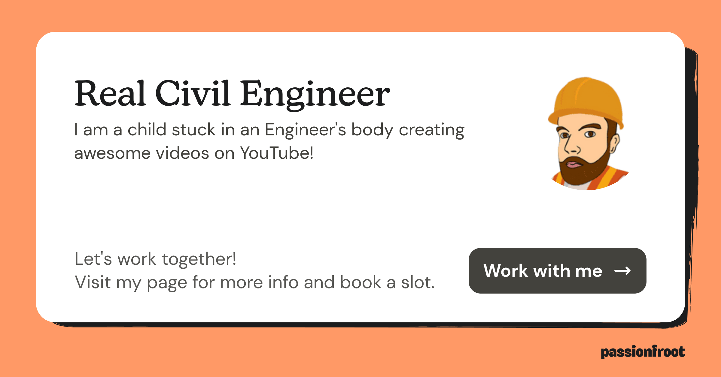 Real Civil Engineer | Passionfroot
