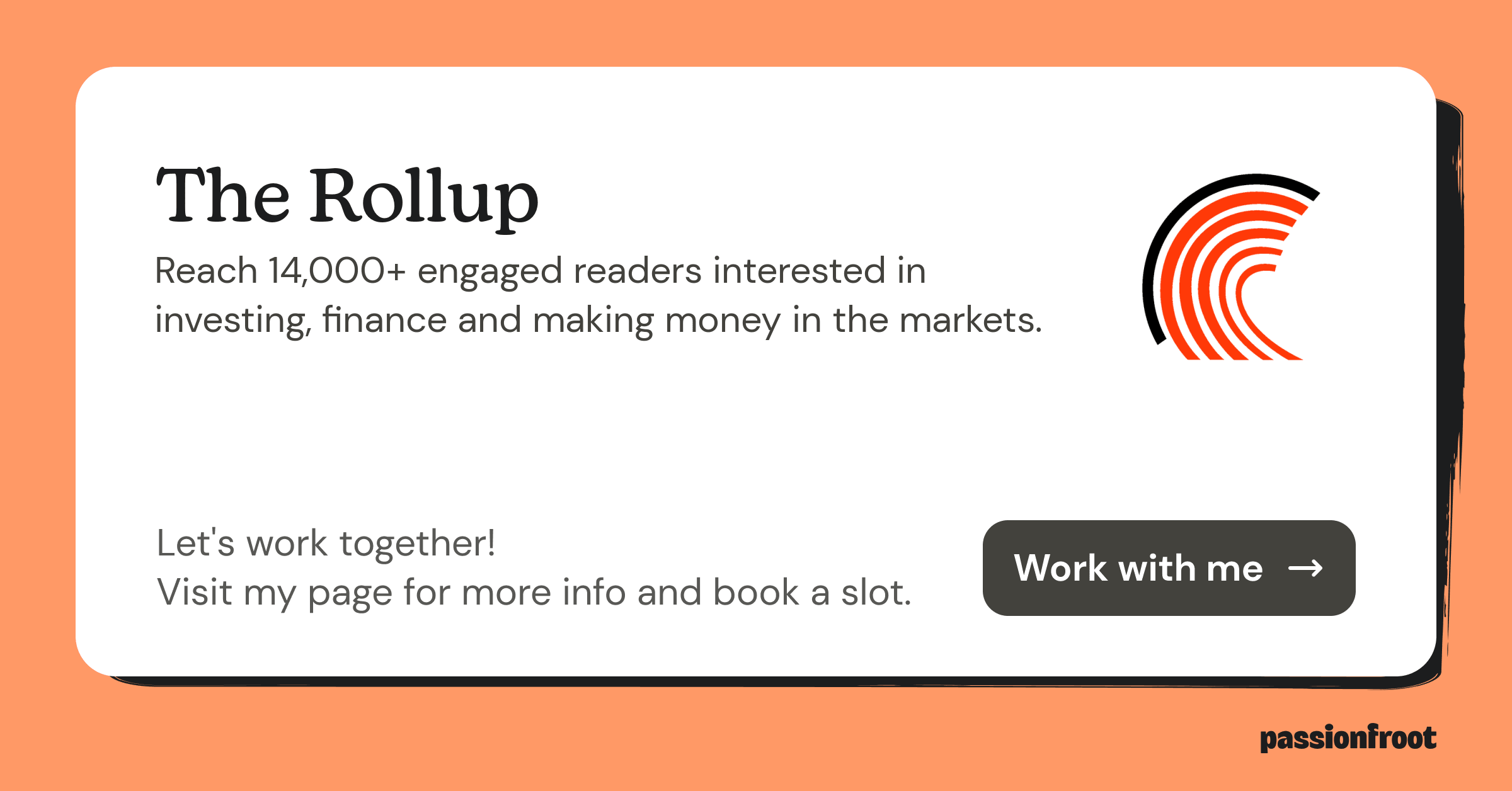 The Rollup | Passionfroot