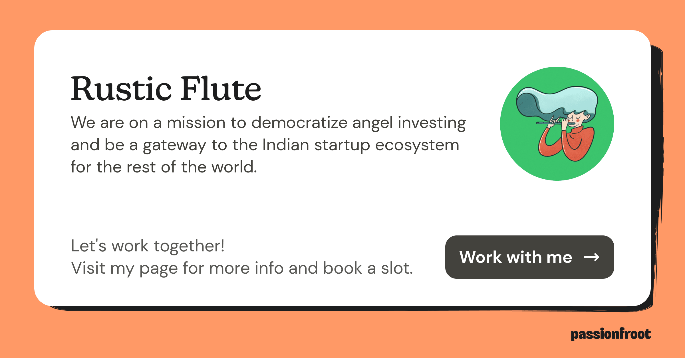 Rustic Flute | Passionfroot