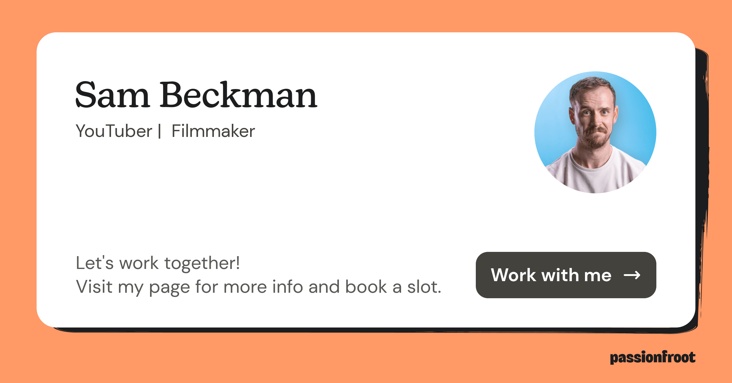 Sam Beckman | Passionfroot