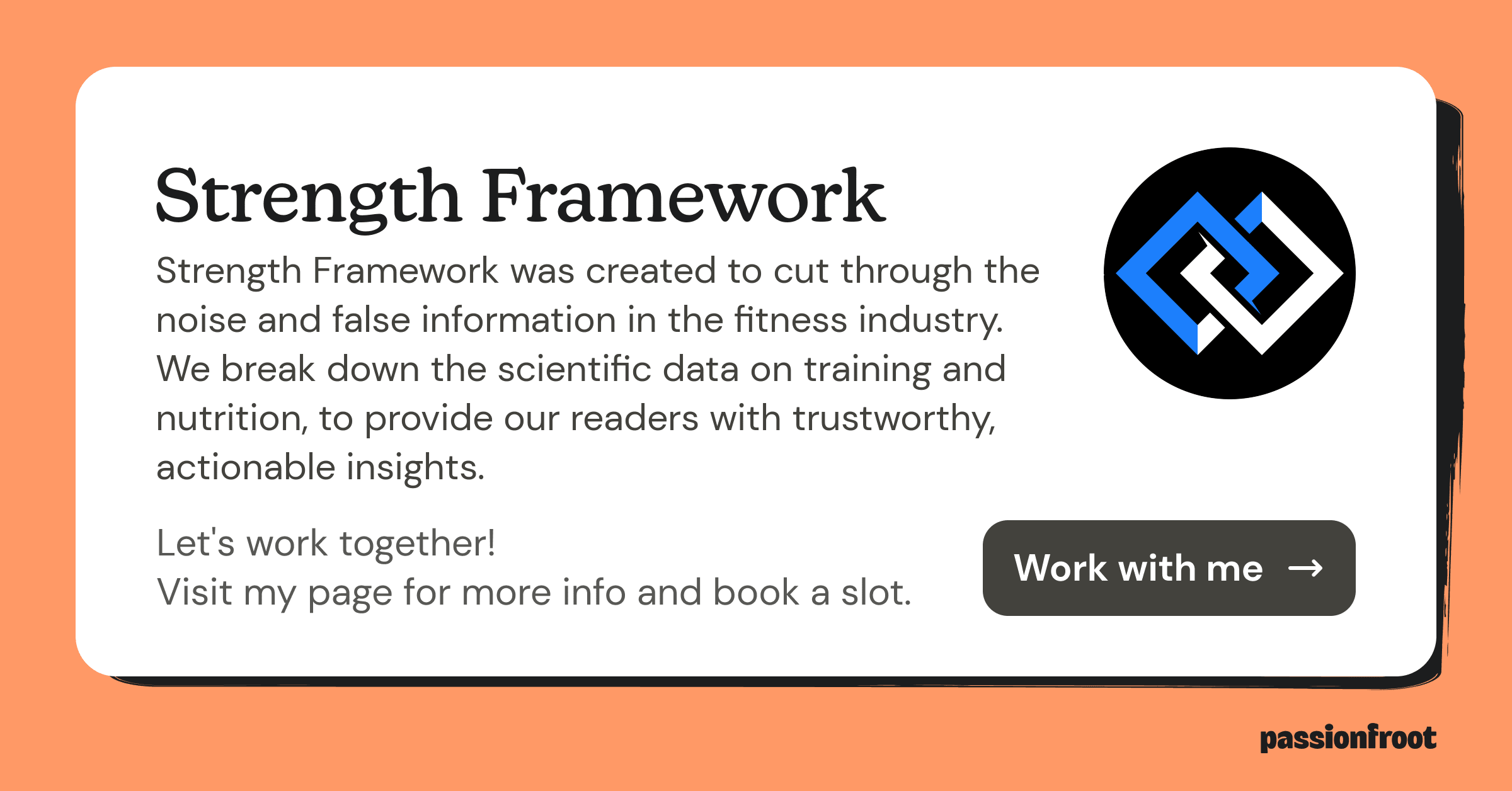 Strength Framework | Passionfroot