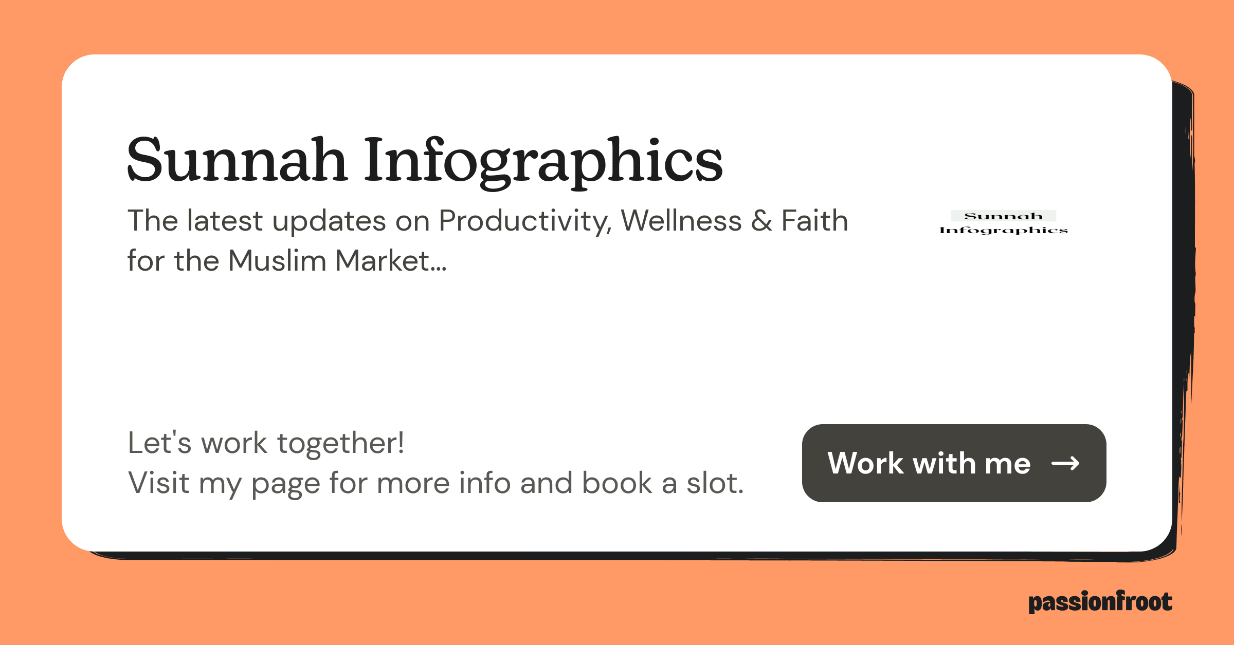 Sunnah Infographics | Passionfroot