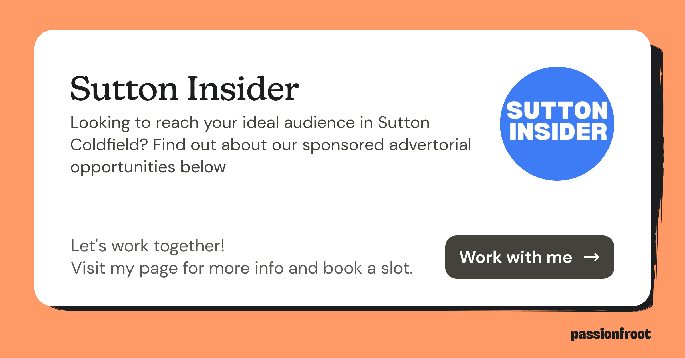 Sutton Insider | Passionfroot