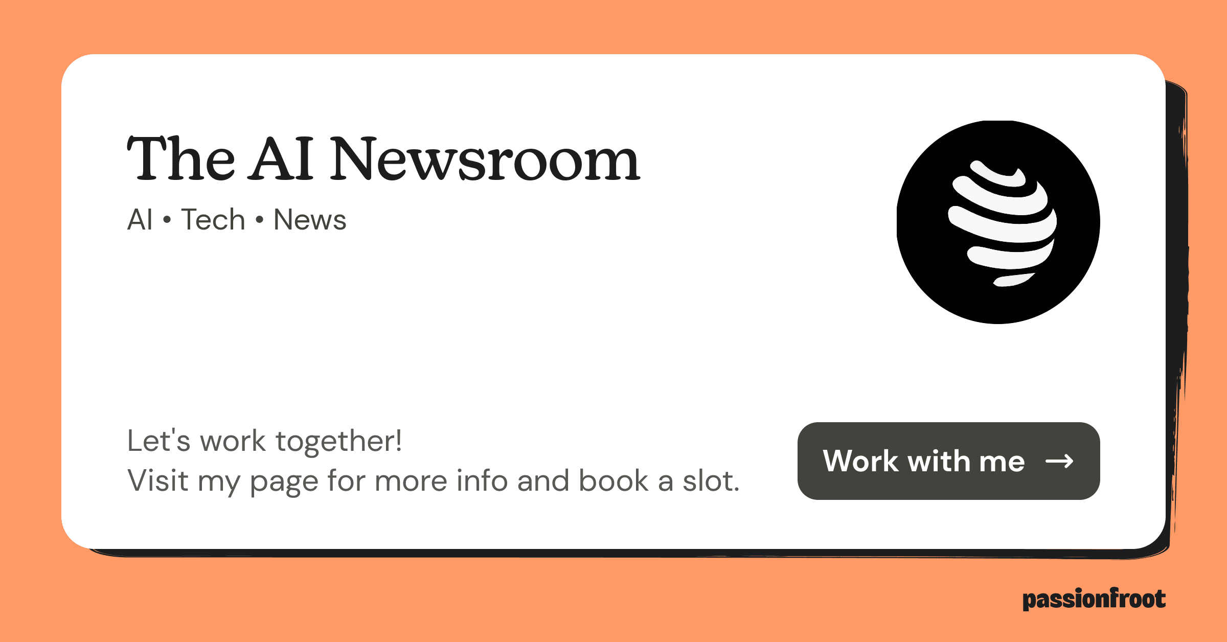 The AI Newsroom | Passionfroot