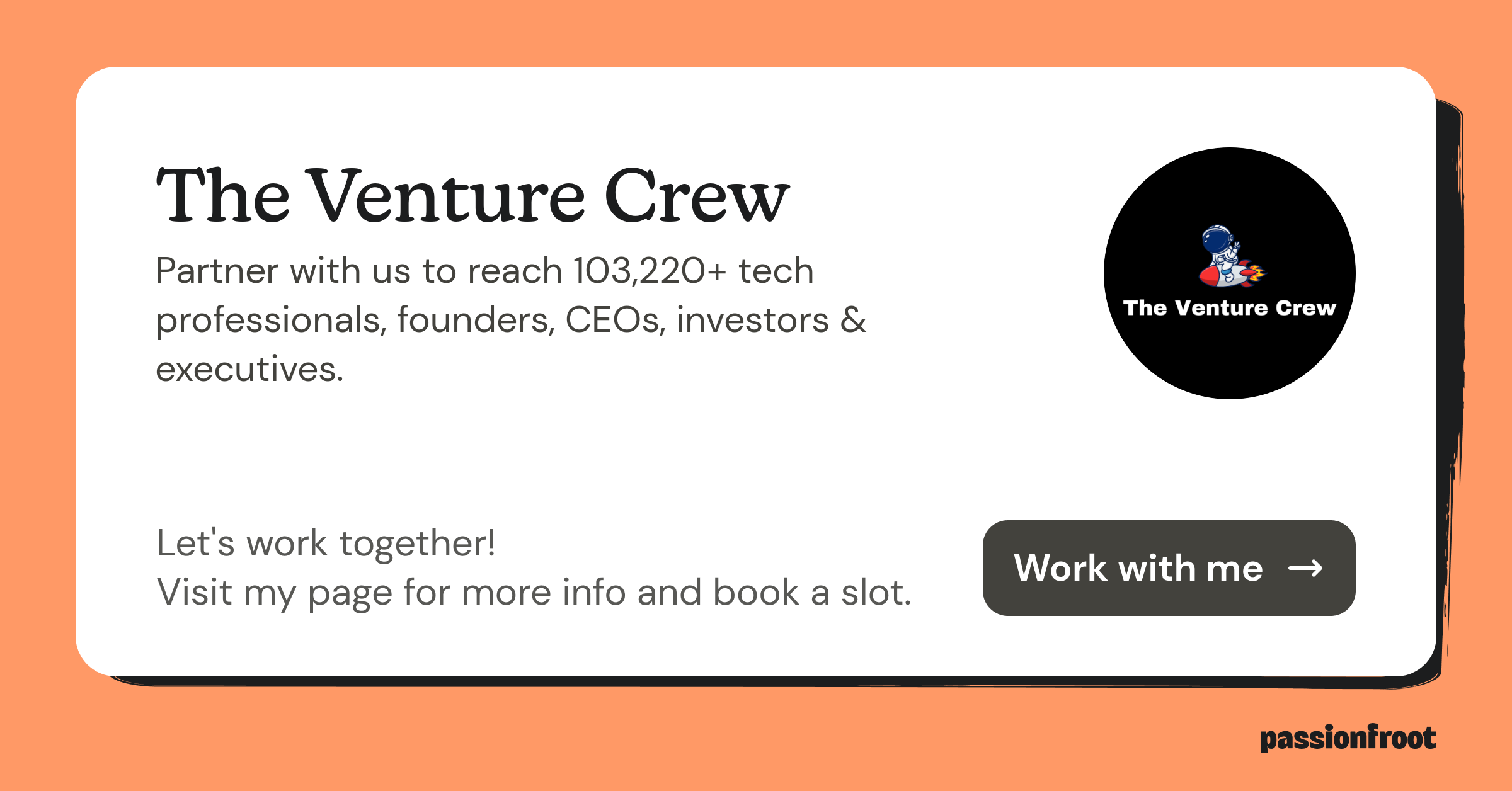 The Venture Crew | Passionfroot