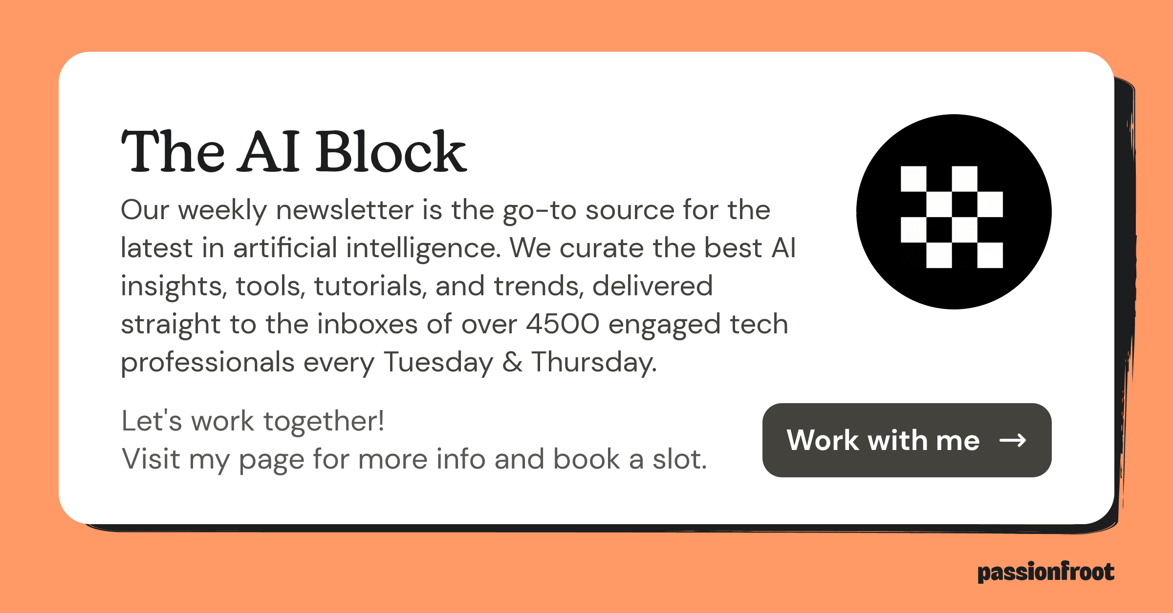 The AI Block | Passionfroot
