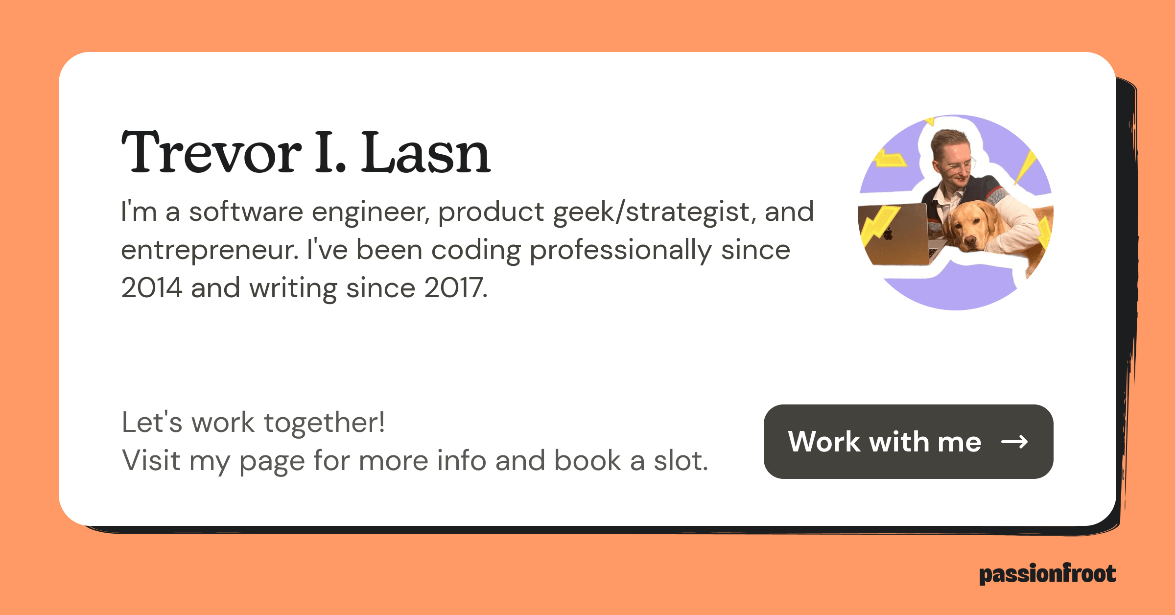 Trevor I. Lasn | Passionfroot