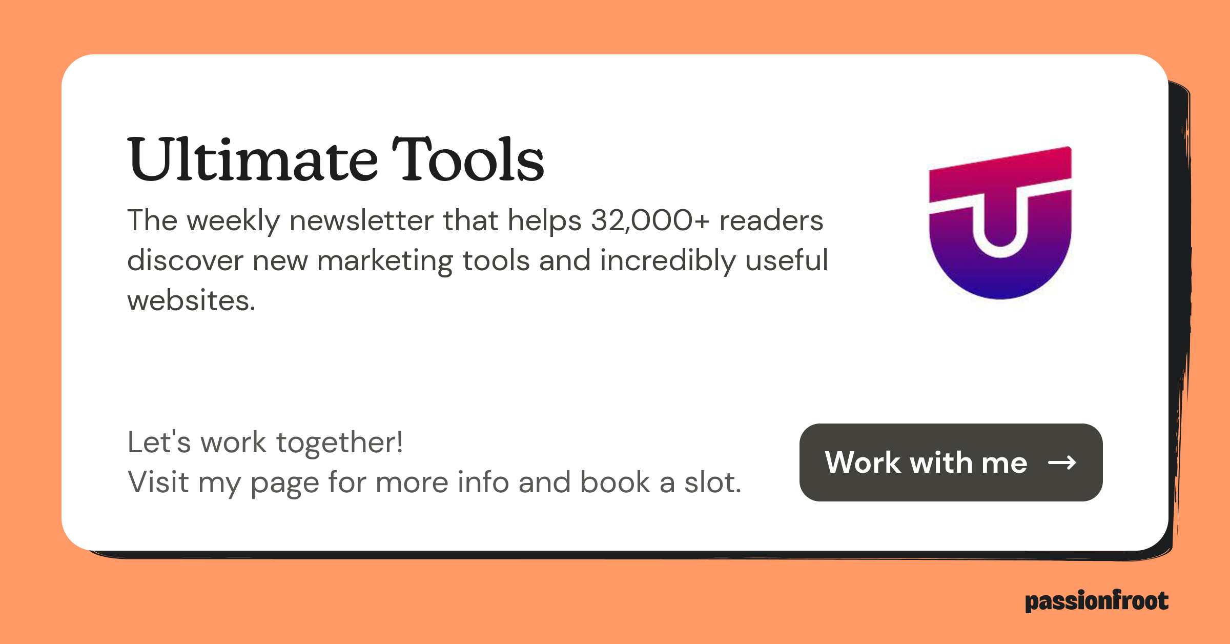 Ultimate Tools | Passionfroot