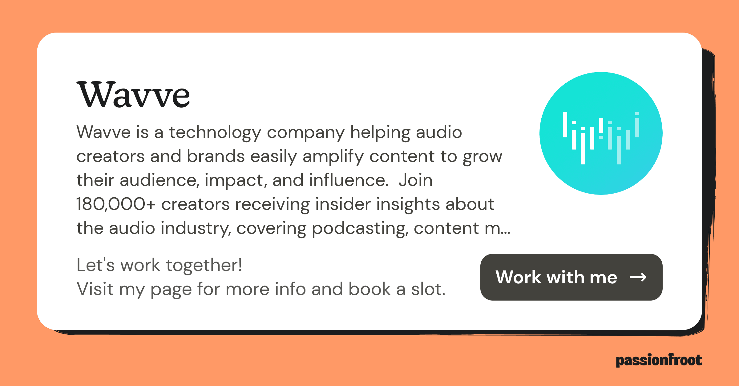 Wavve | Passionfroot